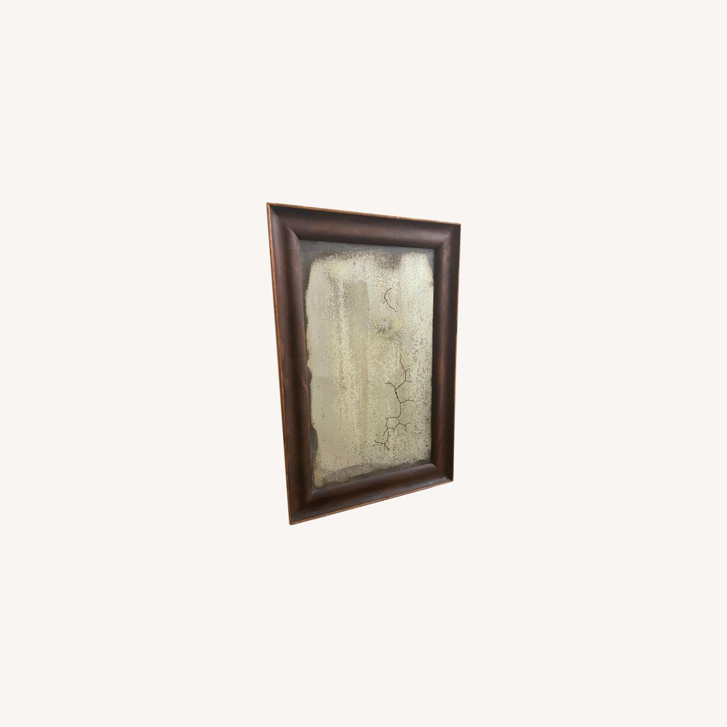 Antique Mercury Mirror Rustic Mission Style - AptDeco
