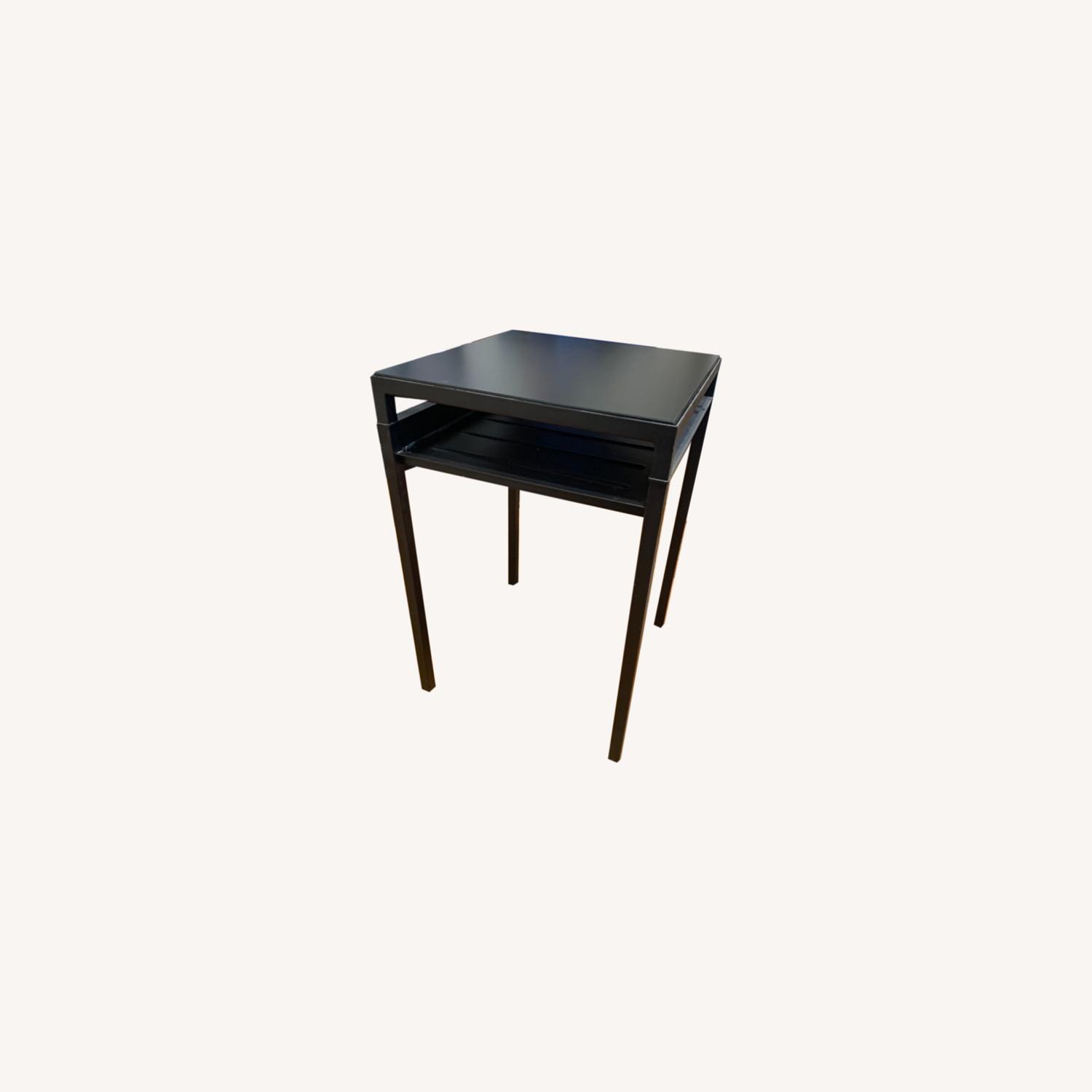 2 Reversible Top End Tables - AptDeco
