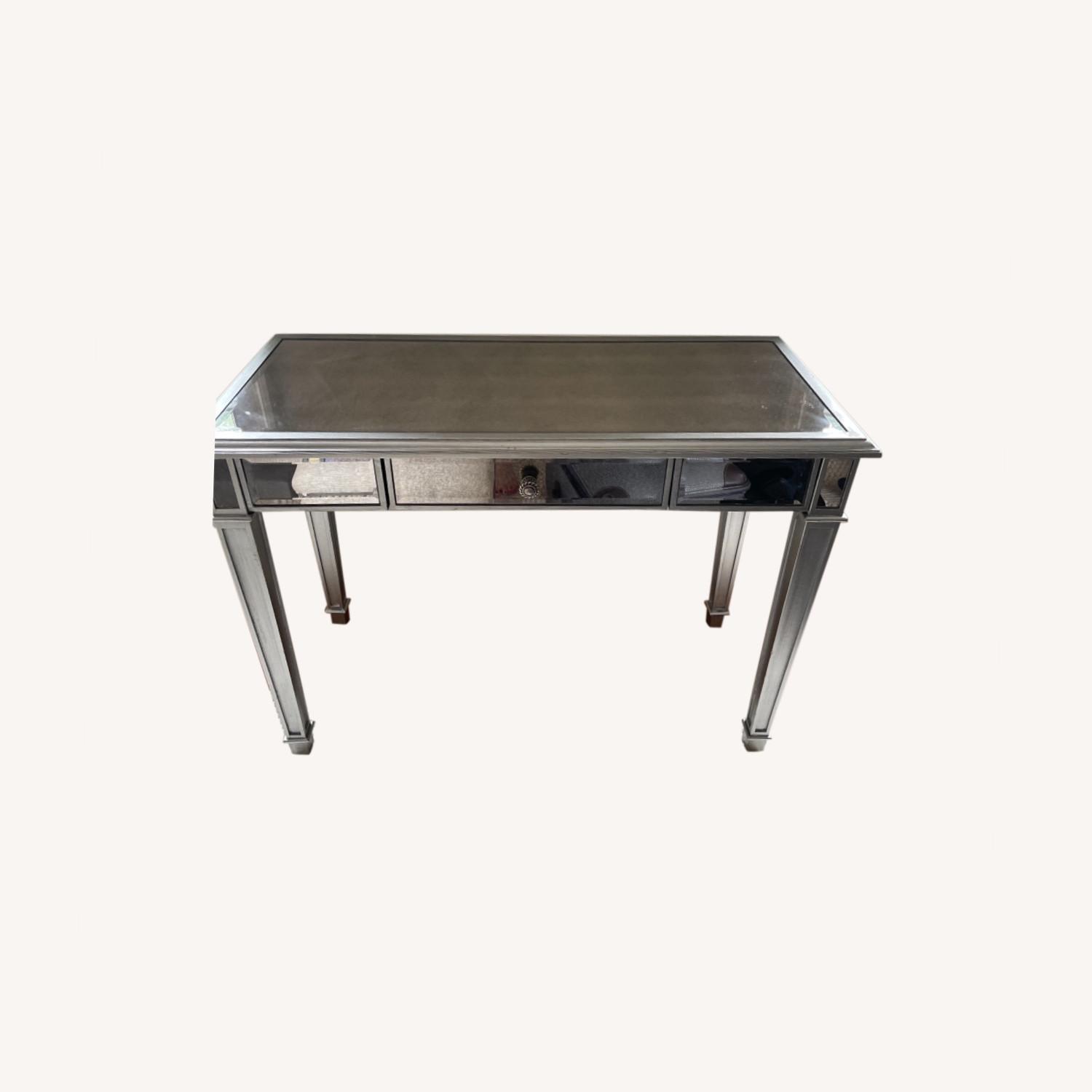 Pier1 Imports Mirrored SilverDressing Table - AptDeco