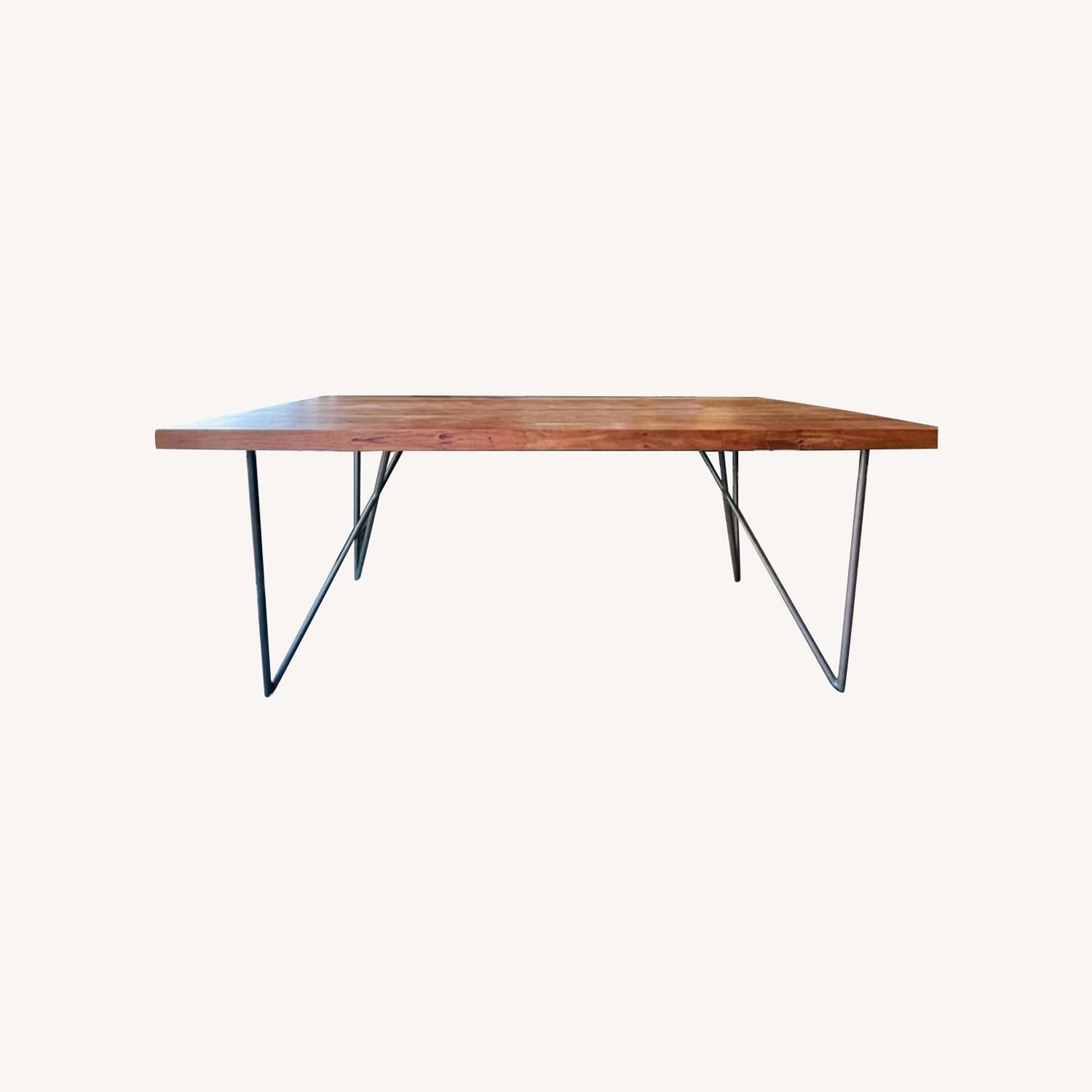 CB2 Dylan Medium Acacia Dining Table - AptDeco