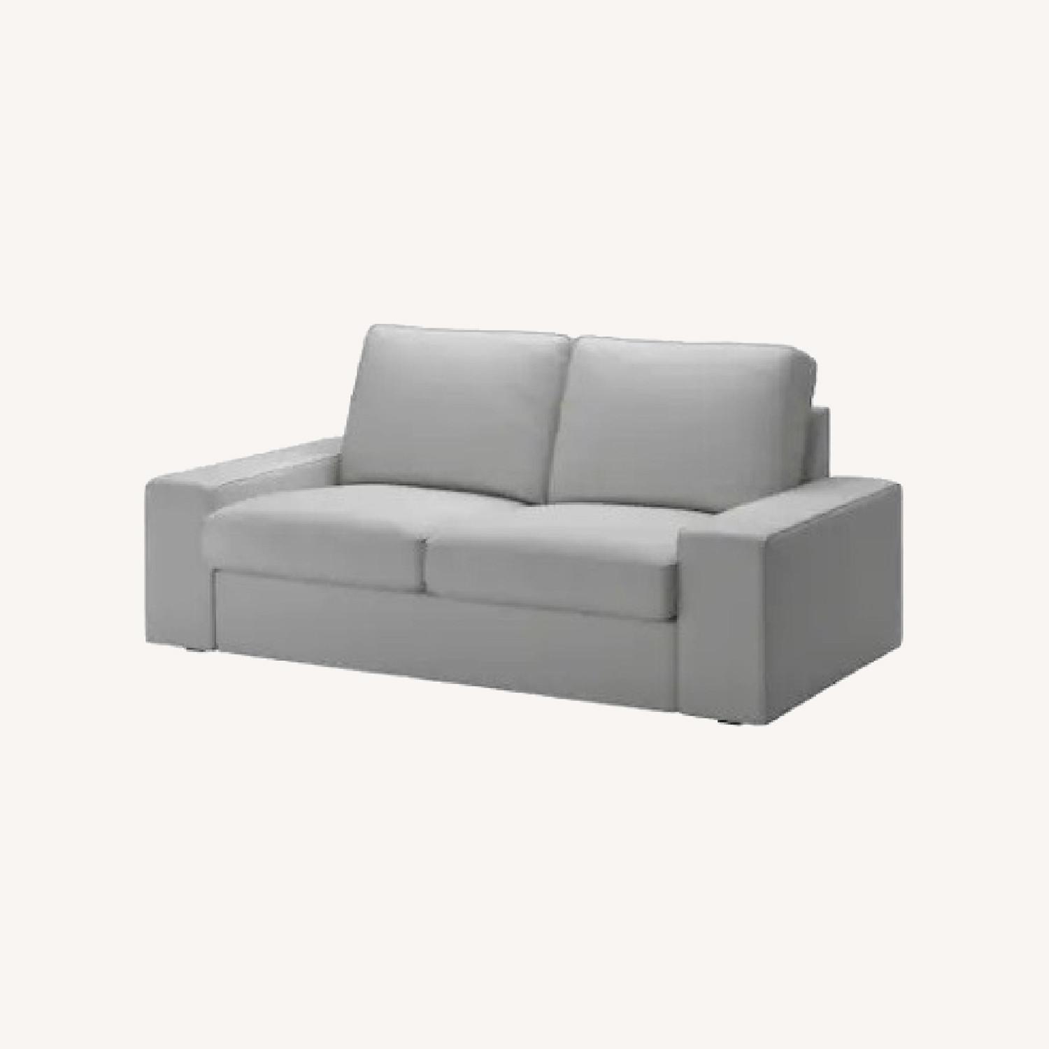 IKEA Kivik Loveseat (Light Gray) - AptDeco