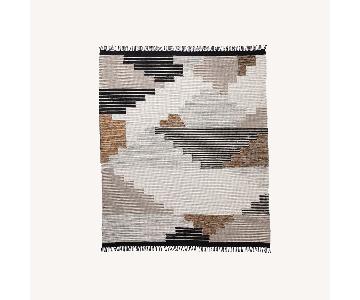 West Elm Colca Wool Rug 5x8 - AptDeco