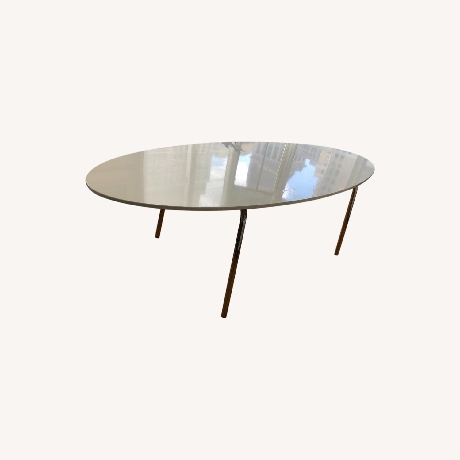 IKEA Gidea Oval Dining Table - AptDeco