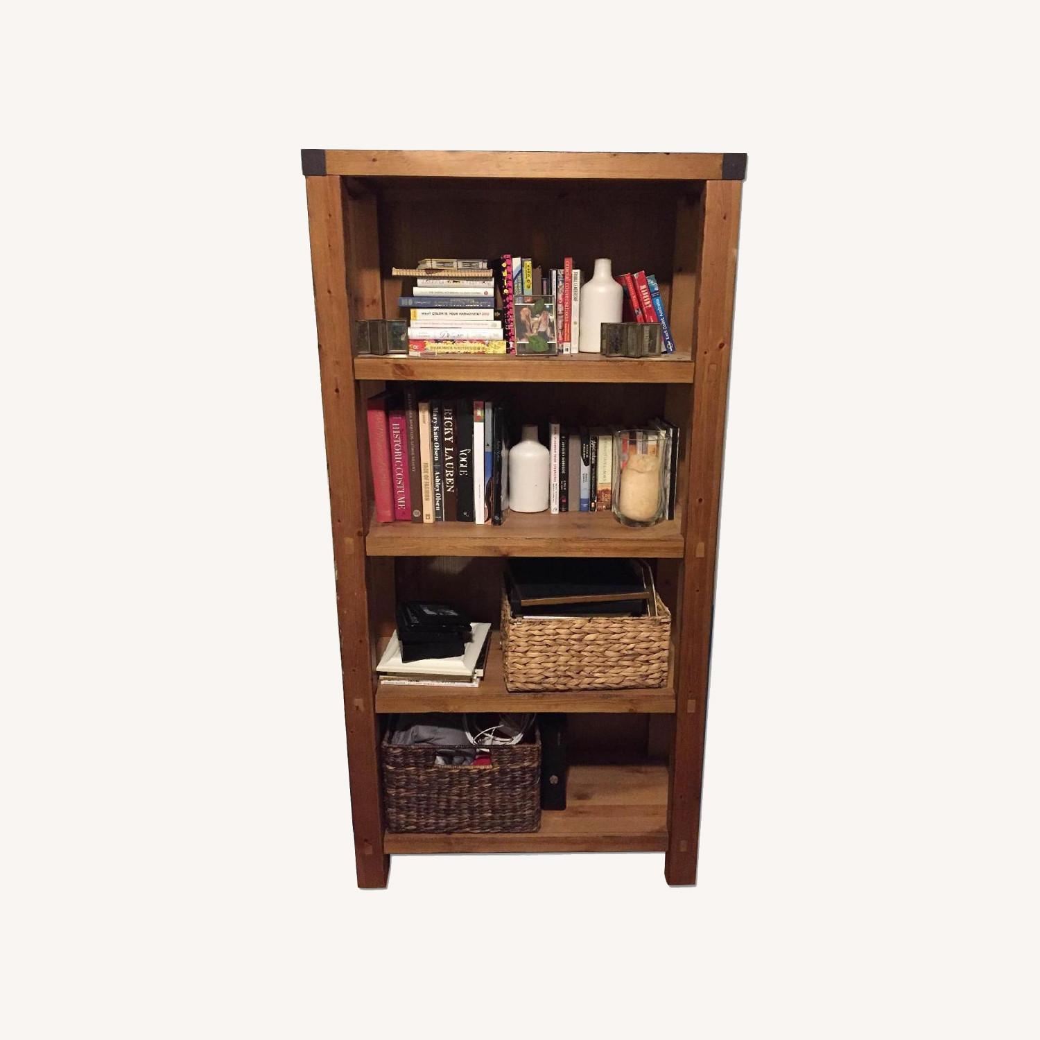 Pottery Barn Industrial Bookcase - AptDeco