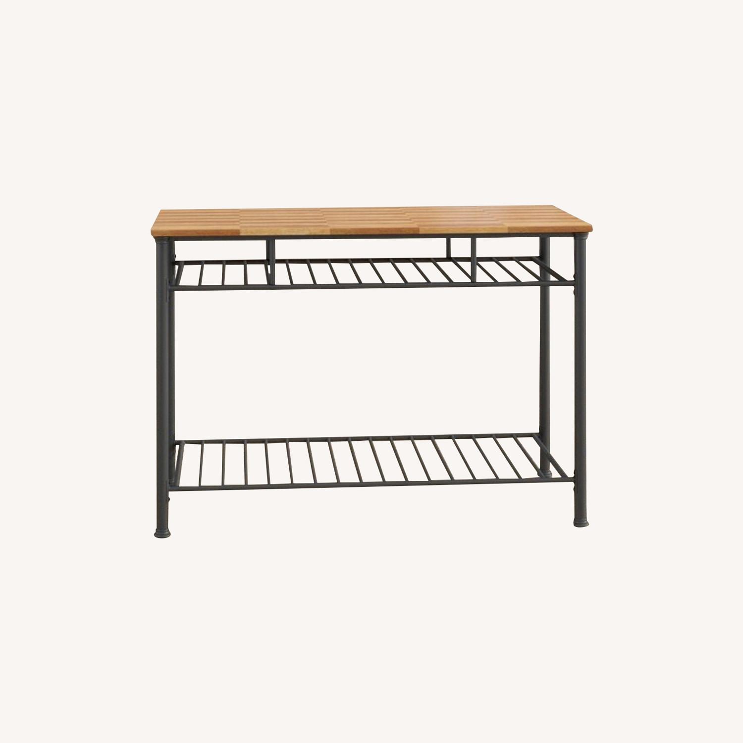 Mercury Row Kitchen Island Prep Table - AptDeco