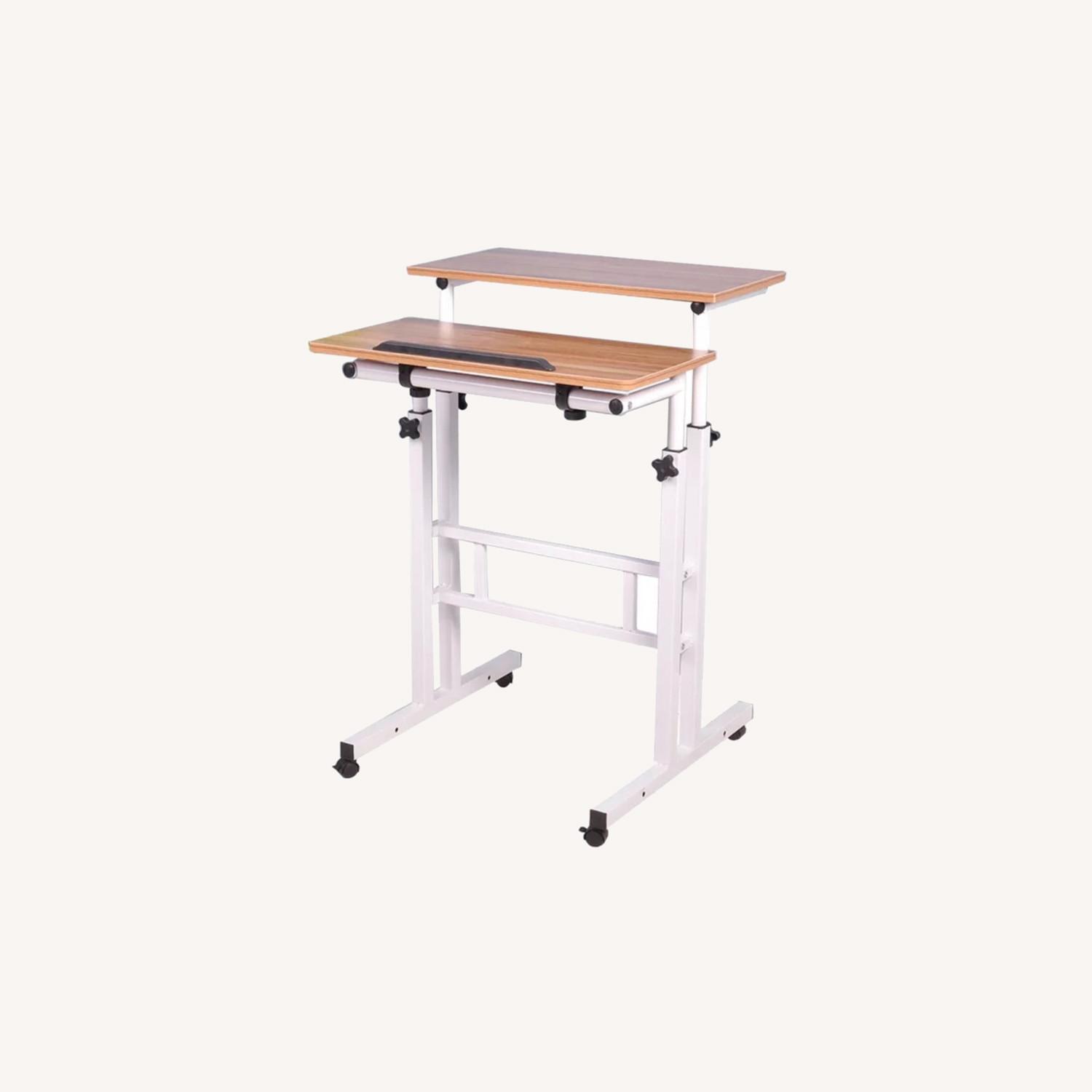 Wayfair Adjustable Height Sit/Stand Desk - AptDeco