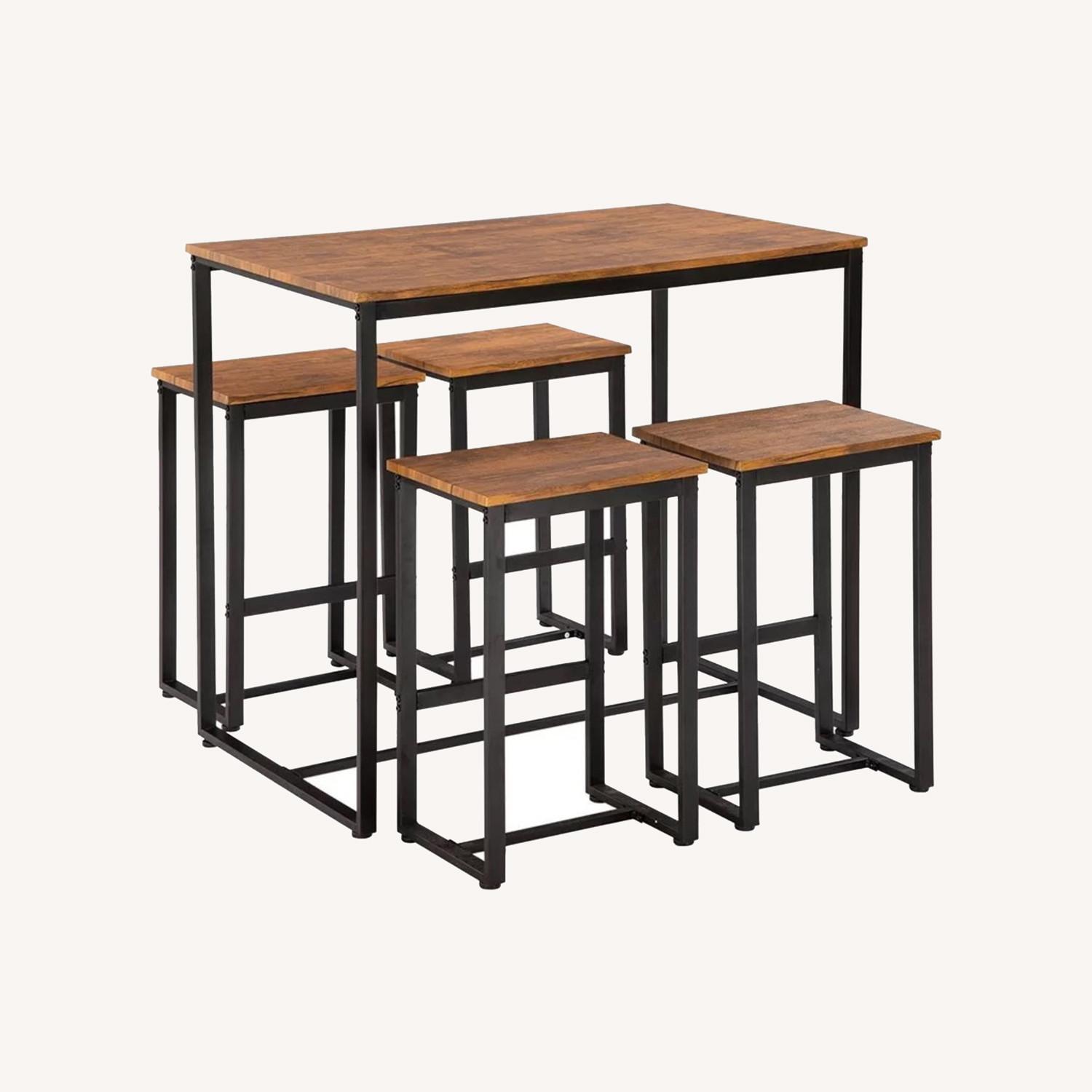 Wayfair Union Rustic Counter Height Dining Set - AptDeco