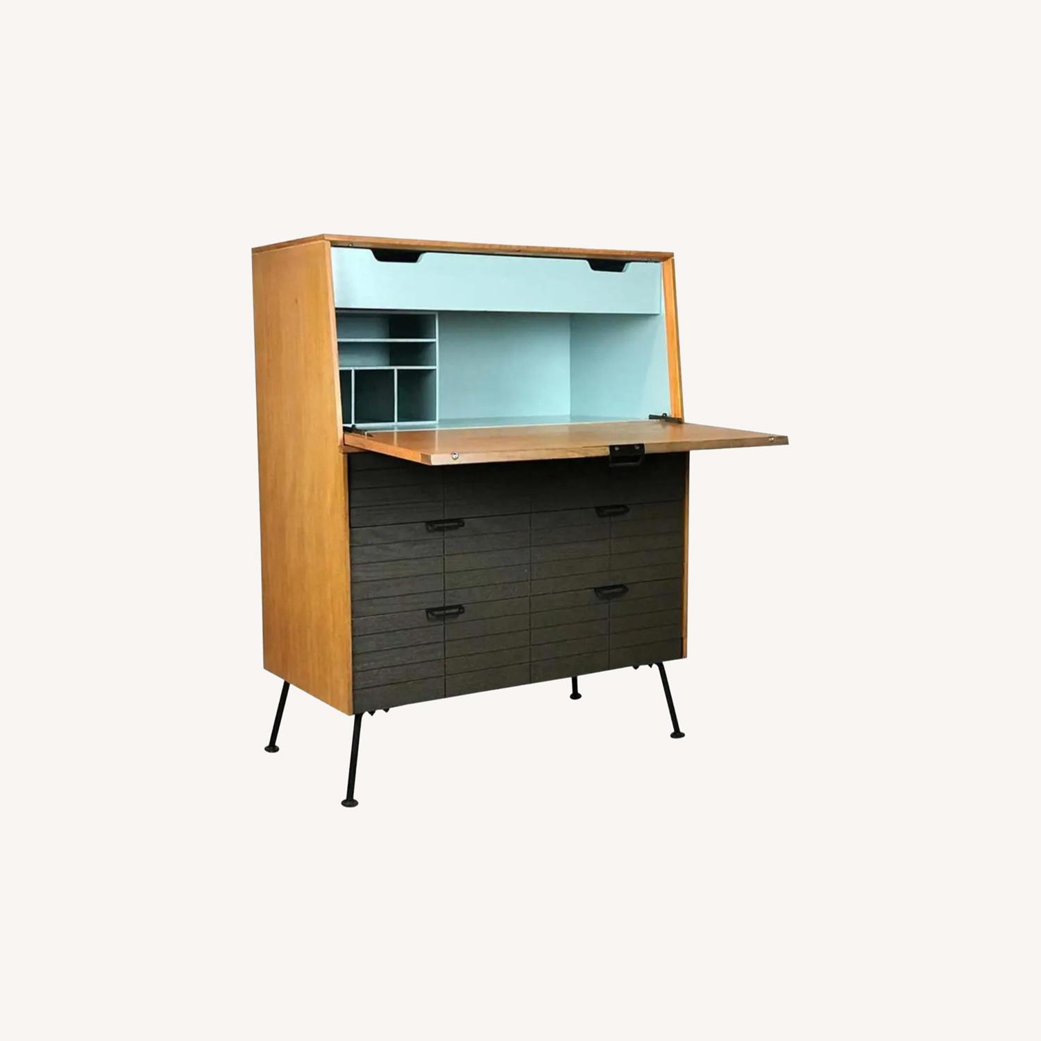Mid Century Modern Secretary Desk - AptDeco