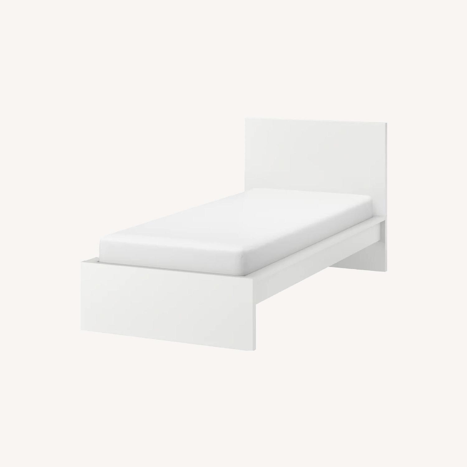 IKEA MALM Twin Bed - White - AptDeco