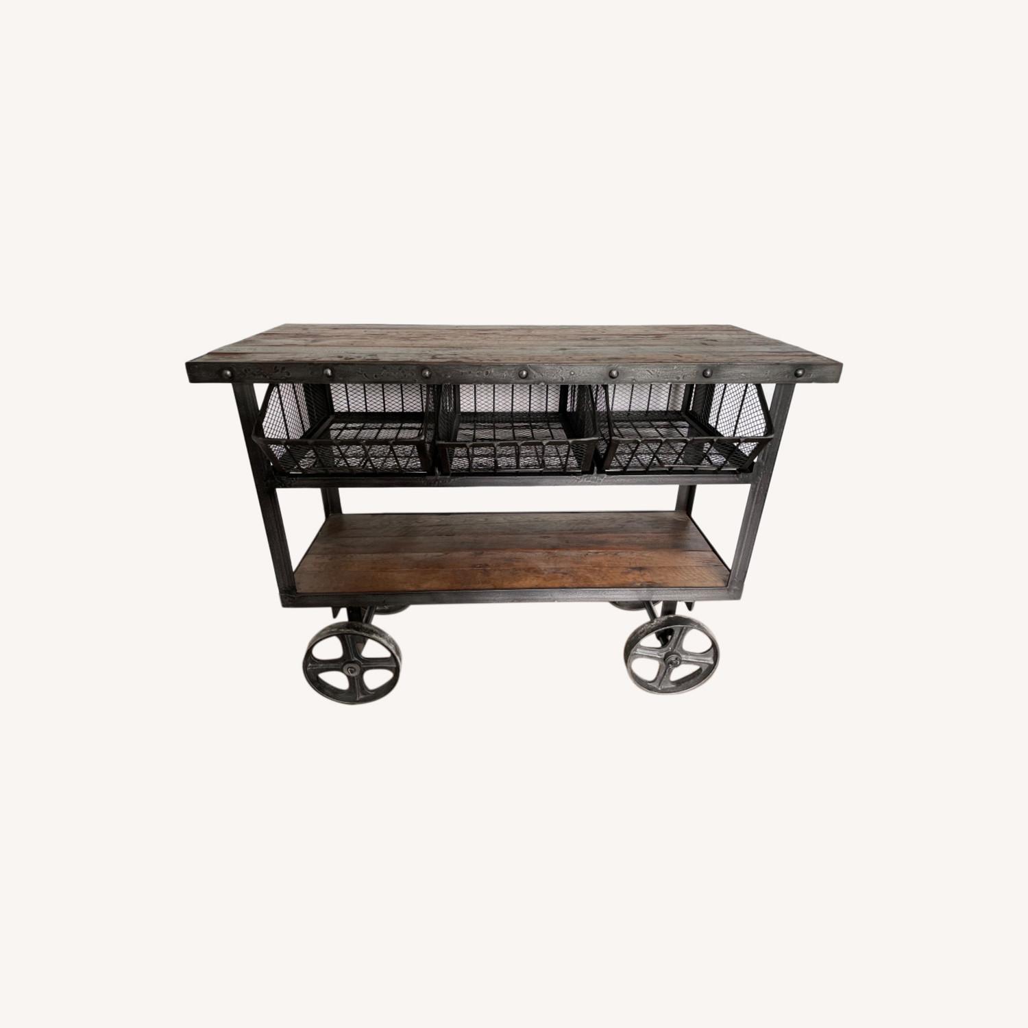 Urban/Farmhouse Cart - AptDeco