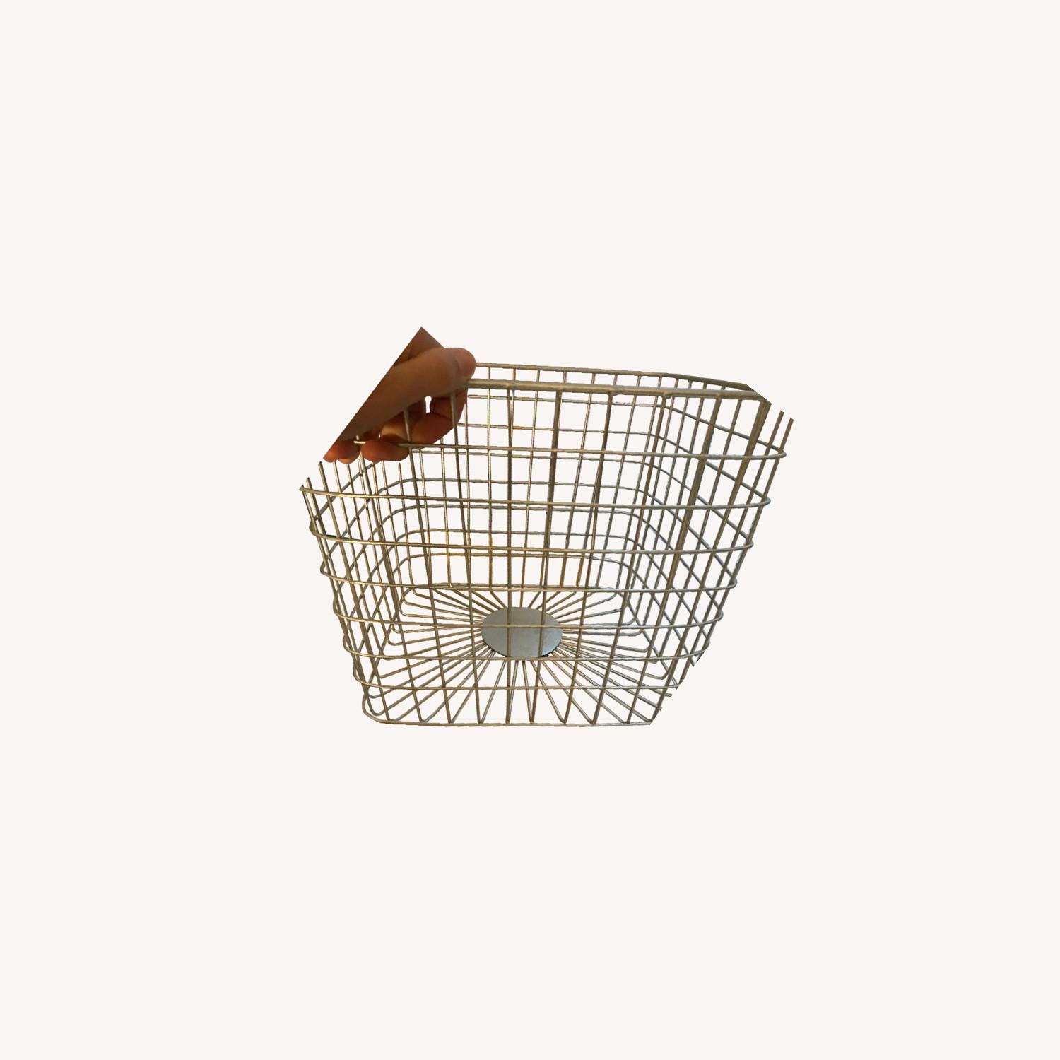 Restoration Hardware Industrial Shelve Baskets - AptDeco