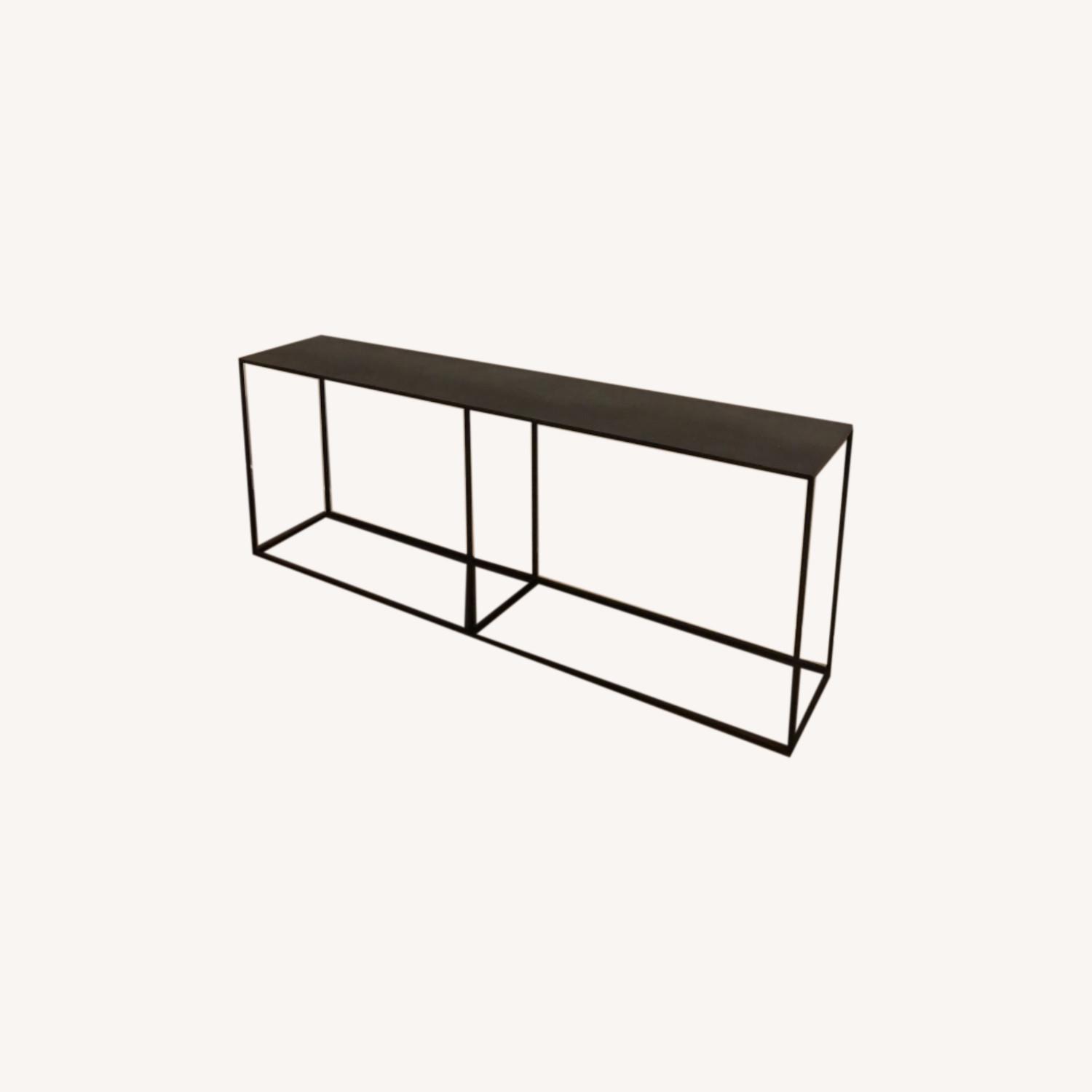ABC Home Blackened Iron Console Table - AptDeco