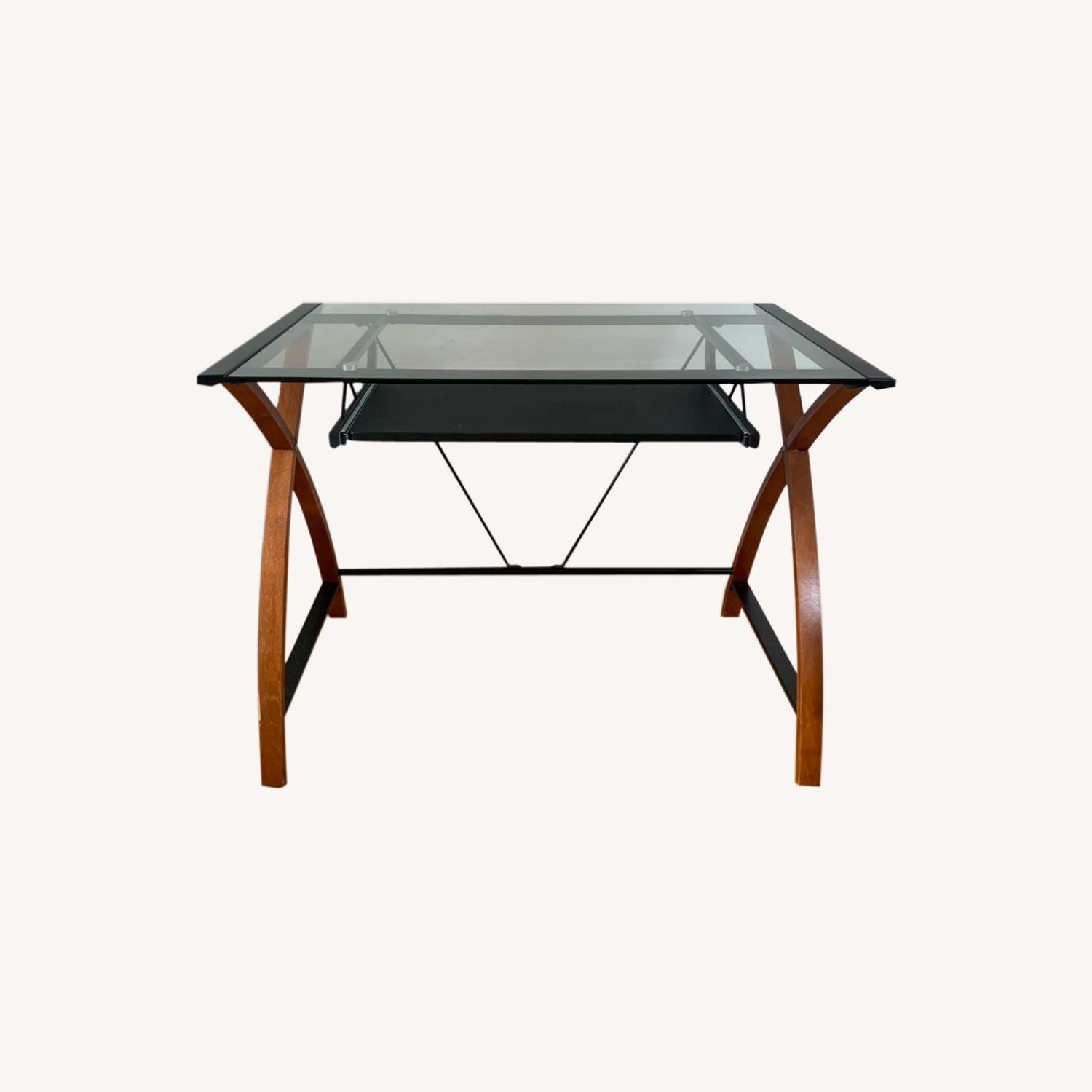 Wayfair desk with keyboard tray store