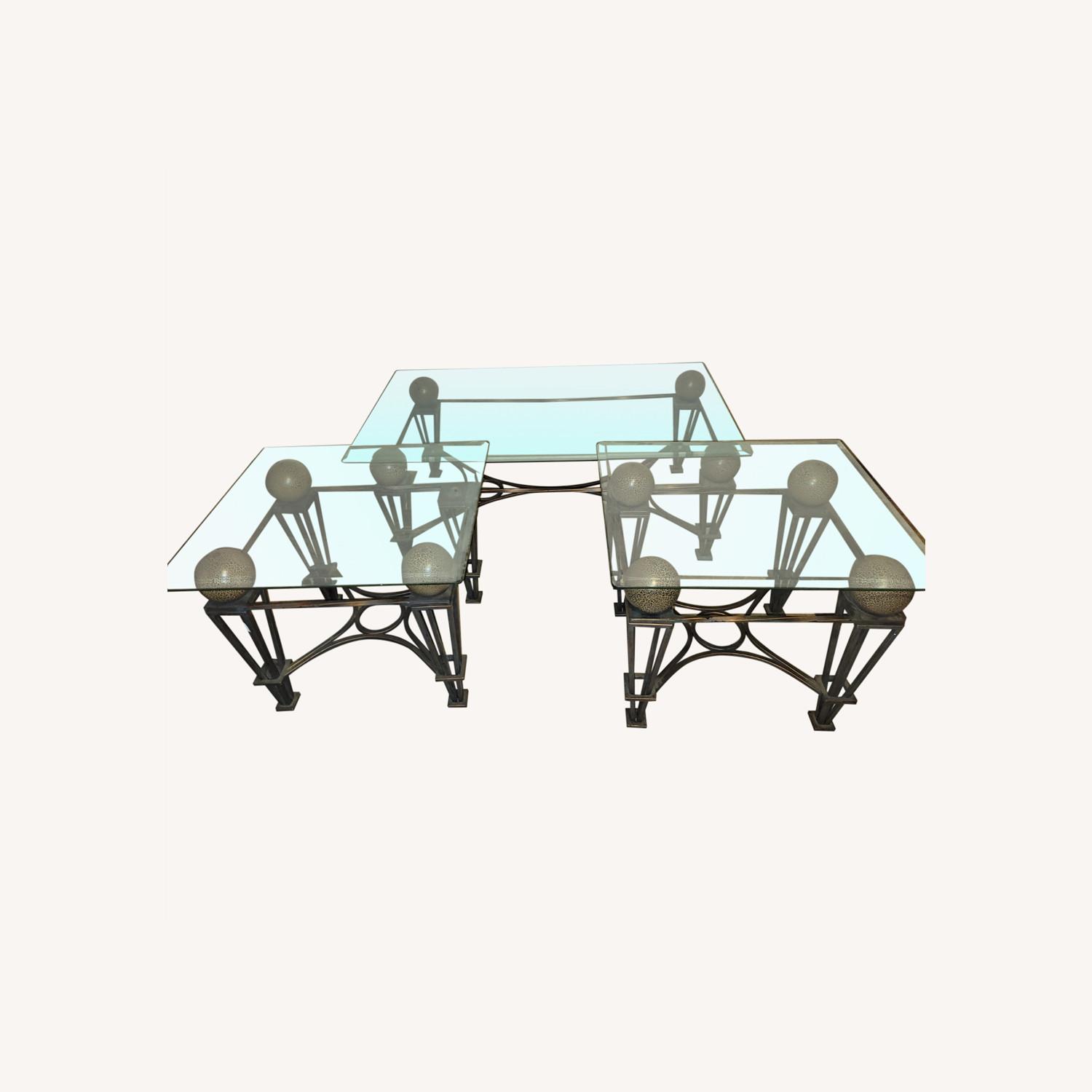 3 Glass Tables - AptDeco