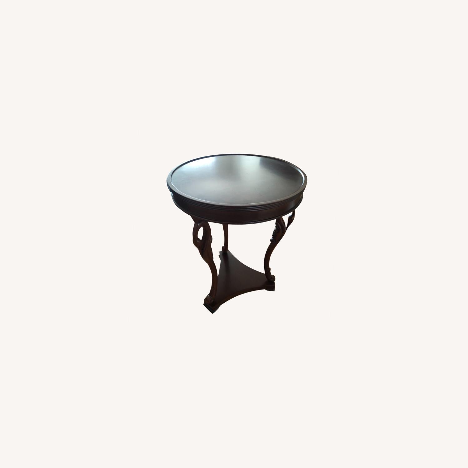 The Bombay Company Swan Side Table - AptDeco