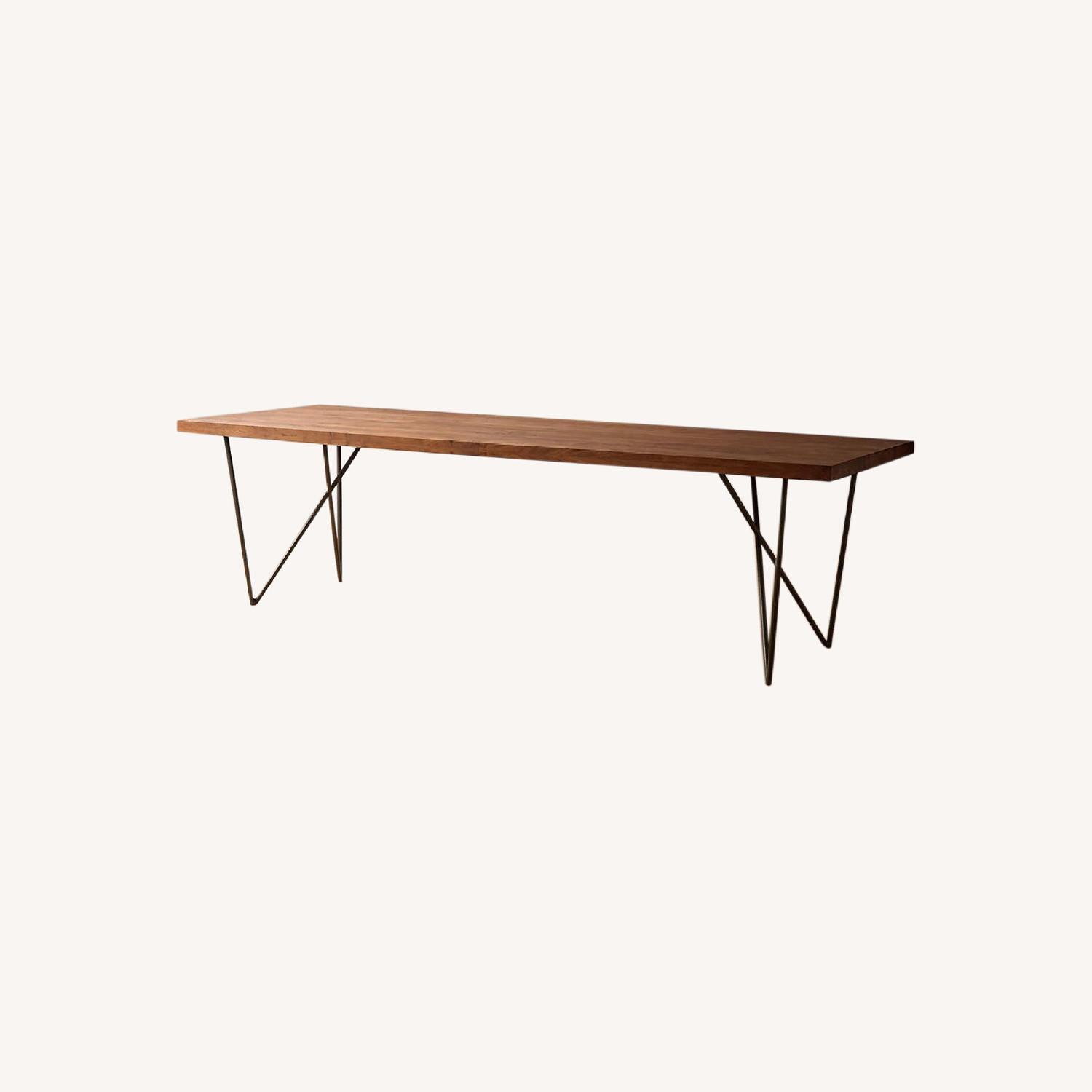 CB2 Dylan Acacia Dining Table - AptDeco