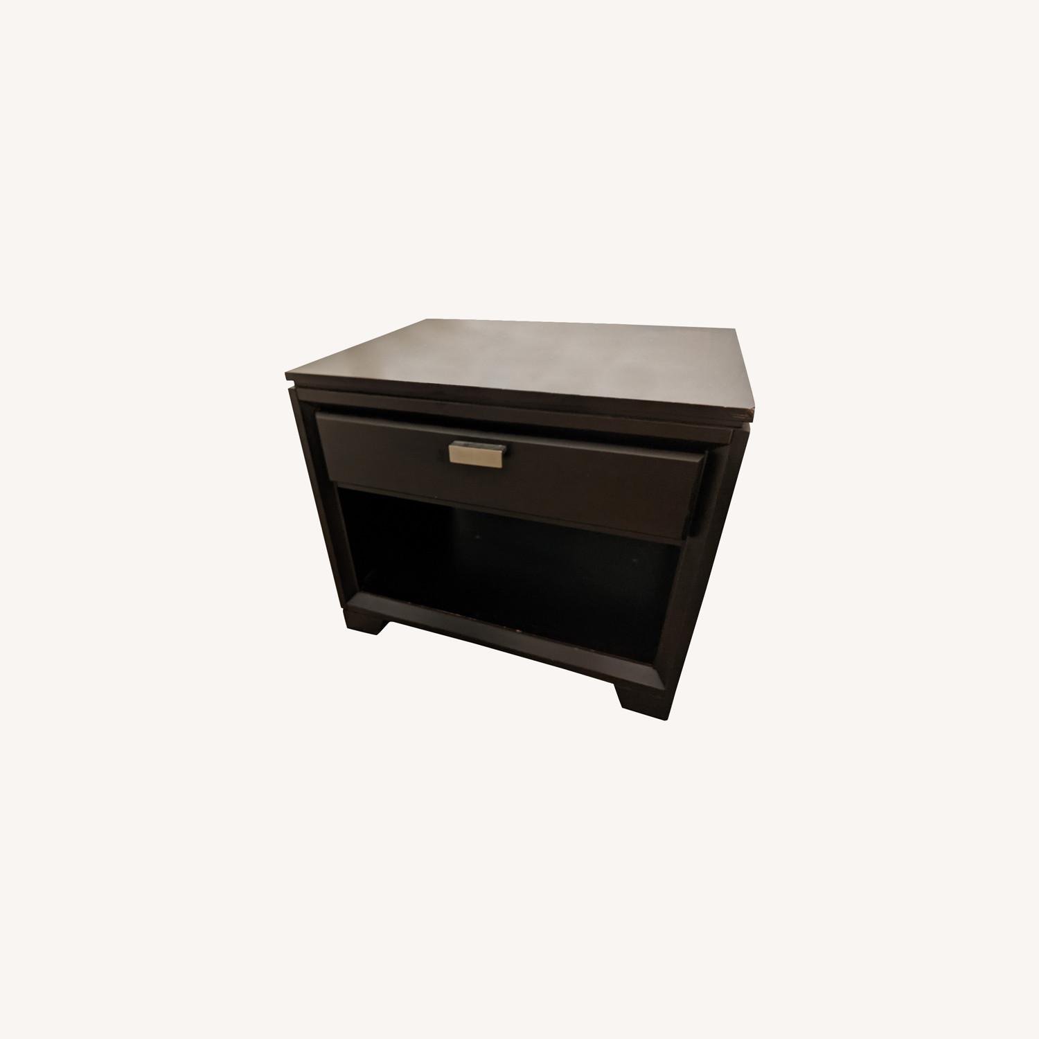 Baronet Espresso Nightstands - AptDeco