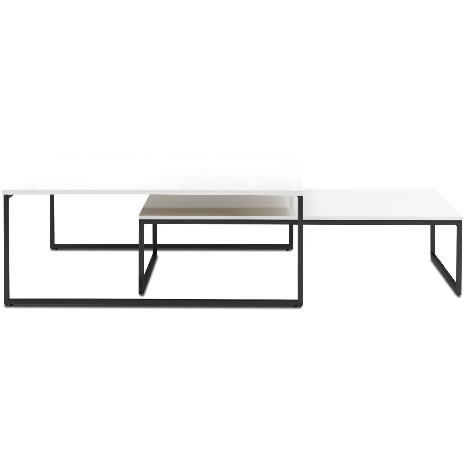 BoConcept Glass Nesting Lugo Coffee Table - AptDeco