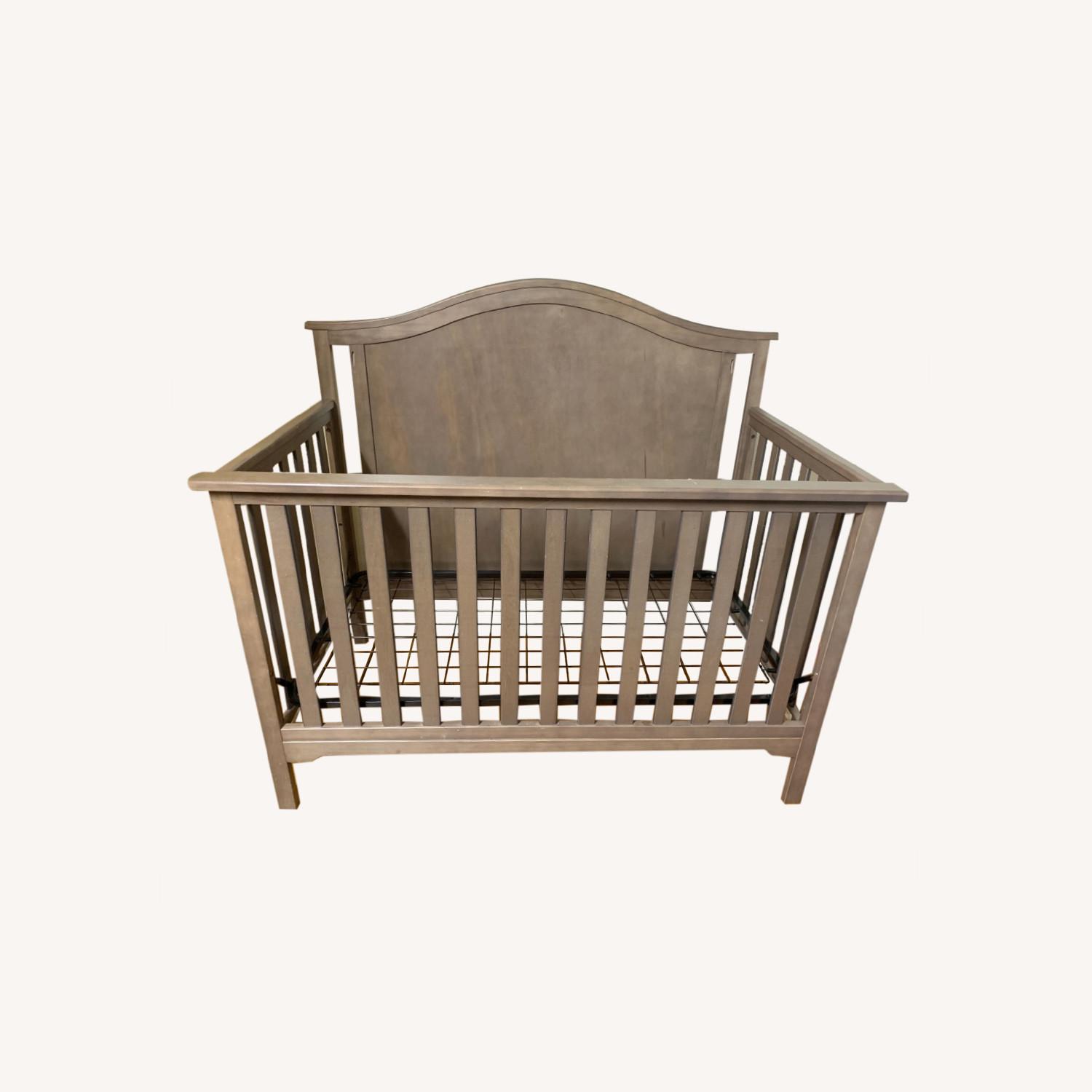 Coffee Brown Crib - AptDeco