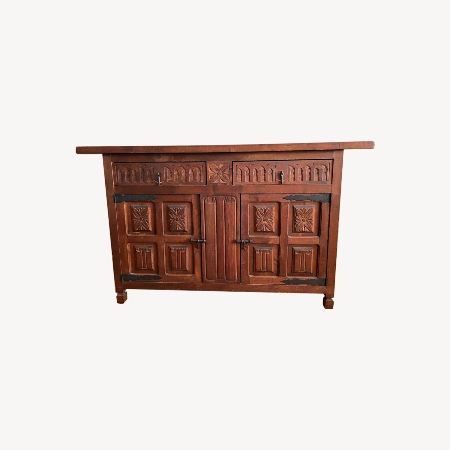 Fortunoff Solid Wood Buffet - AptDeco