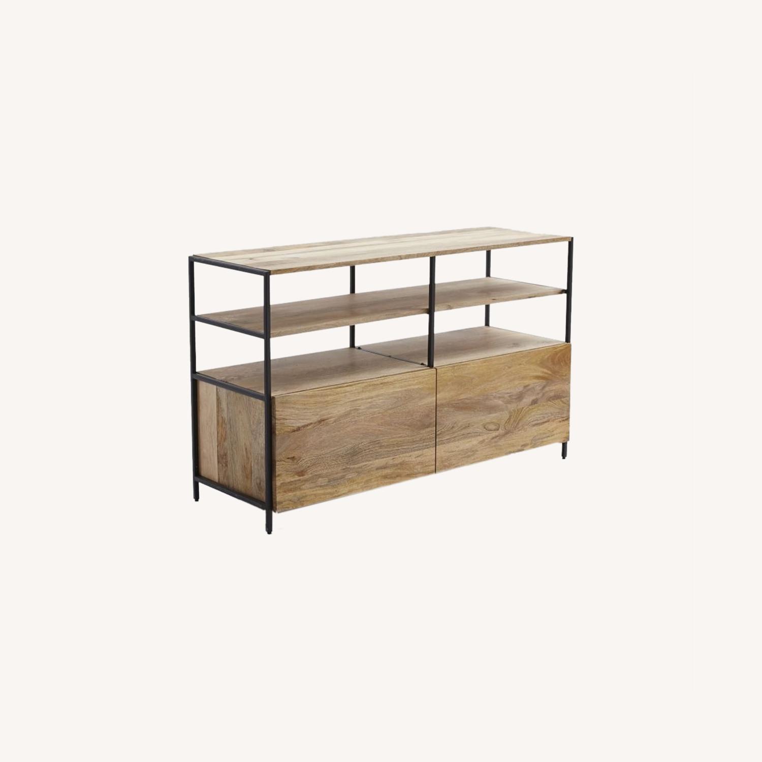 West Elm Industrial Modular Media Console 49" - AptDeco