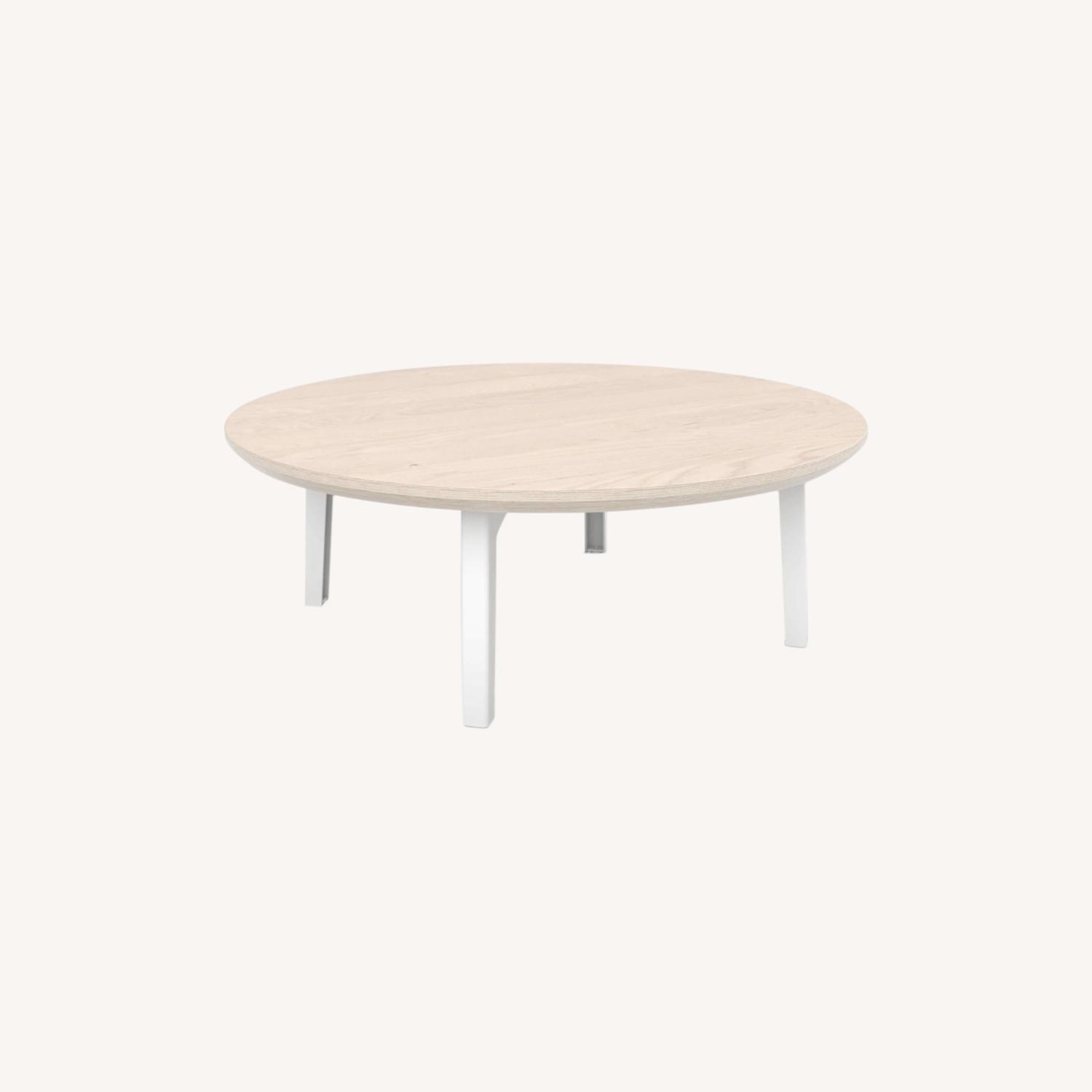 Floyd The Coffee Table Round Birch - AptDeco