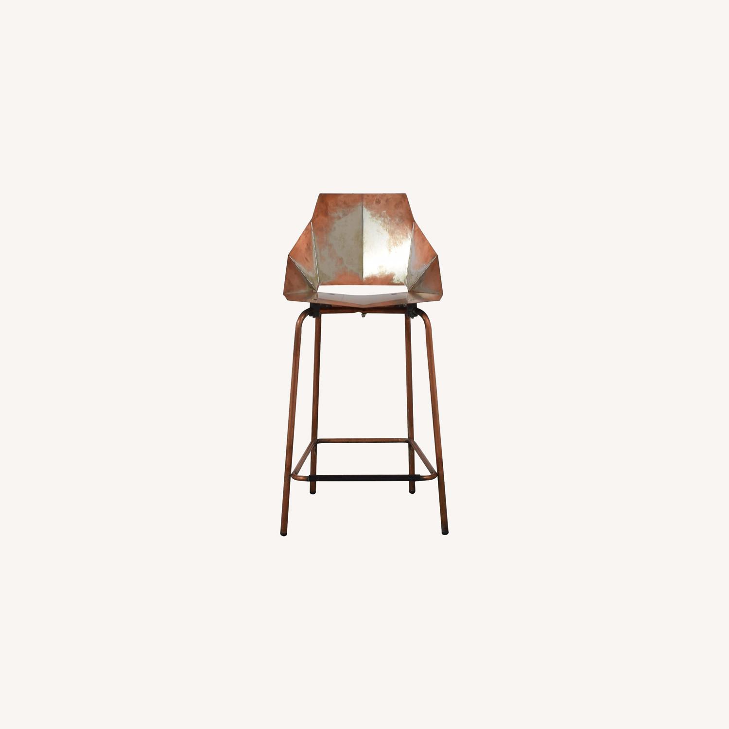 Blu Dot Real Good Counter Stool - Copper - AptDeco