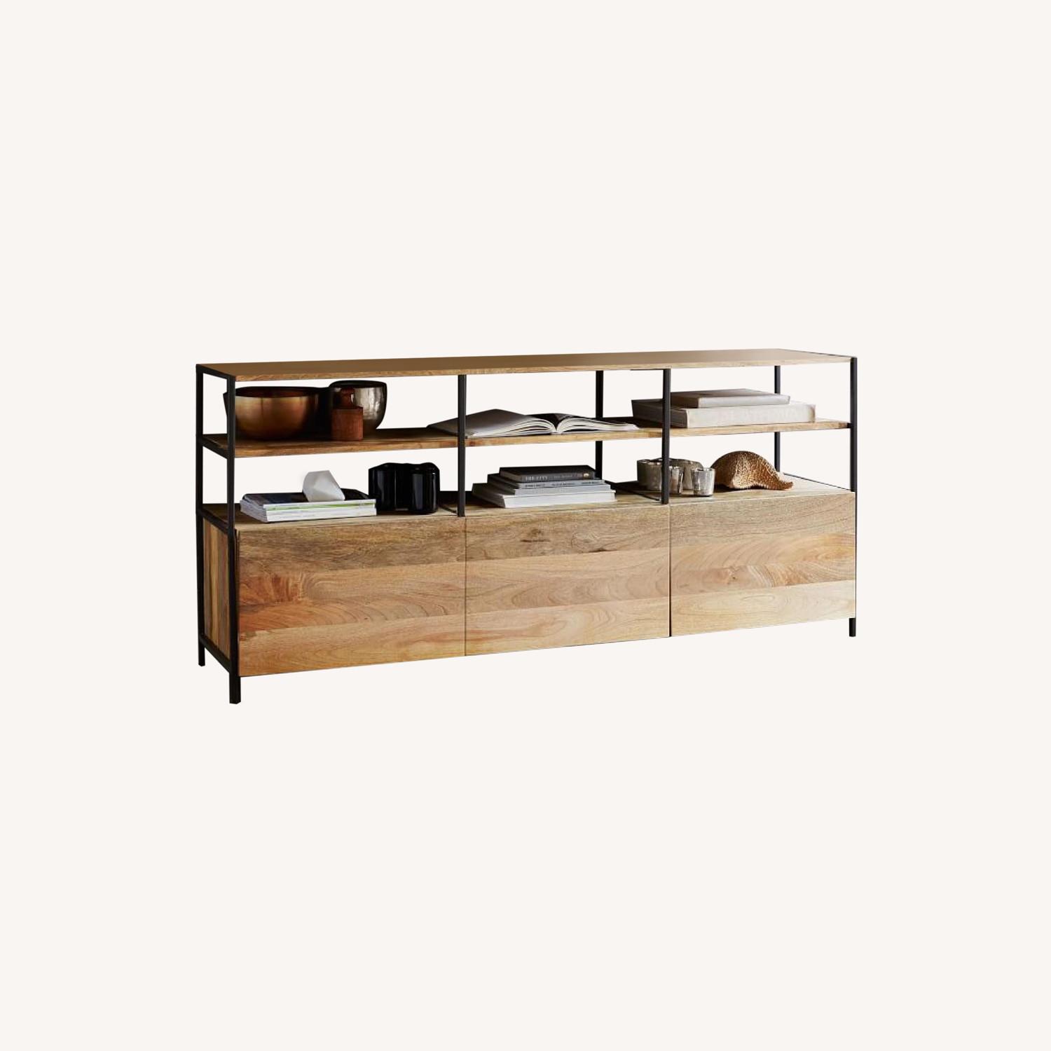 West Elm Industrial Modular Media Console 67