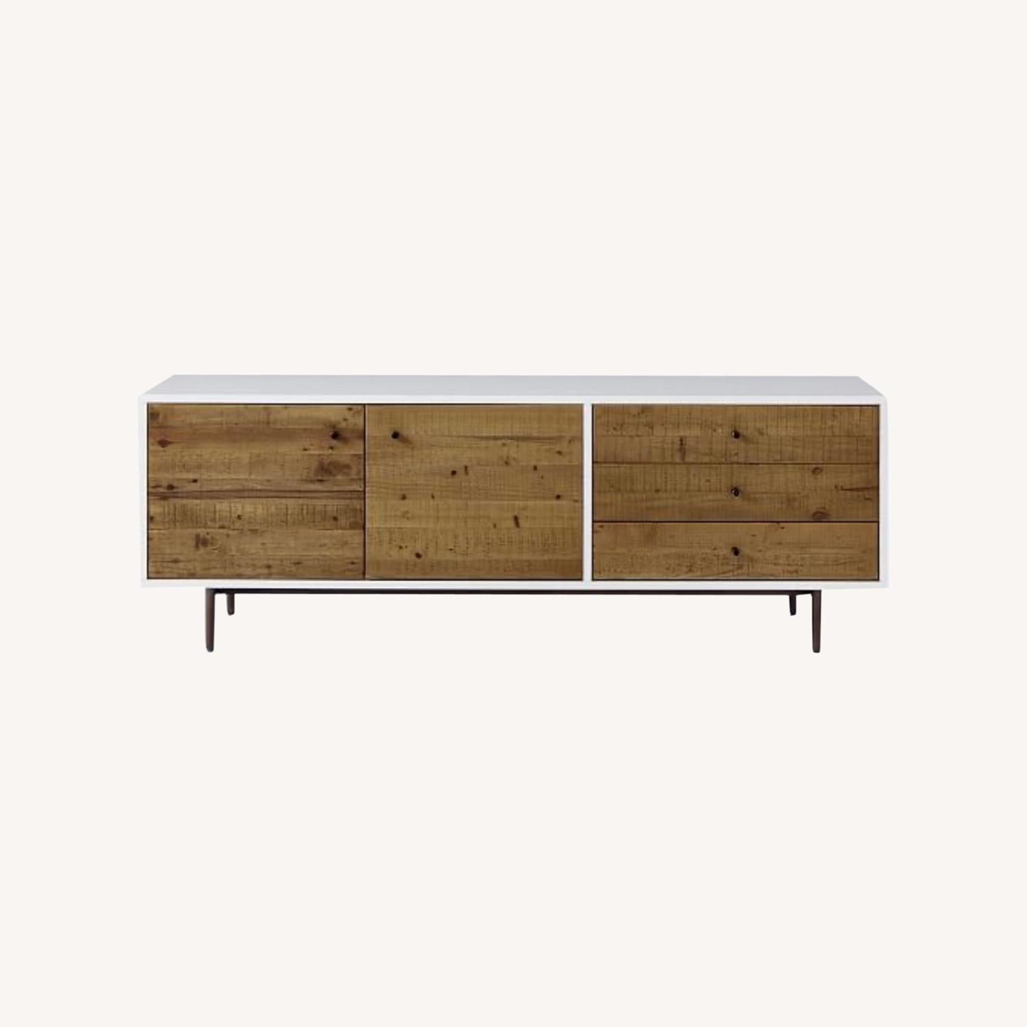 West Elm 70 Reclaimed Wood Media Console - AptDeco