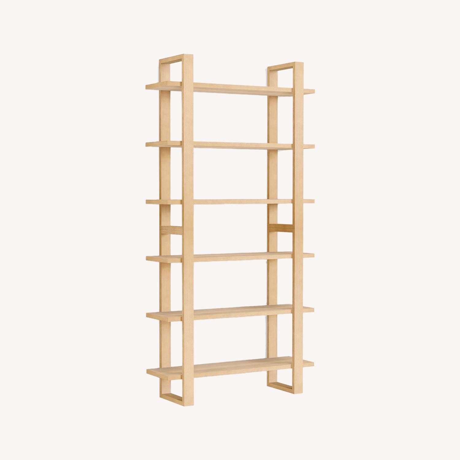 Burrow The Index Wall Shelf, Set of 2 in Oak - AptDeco