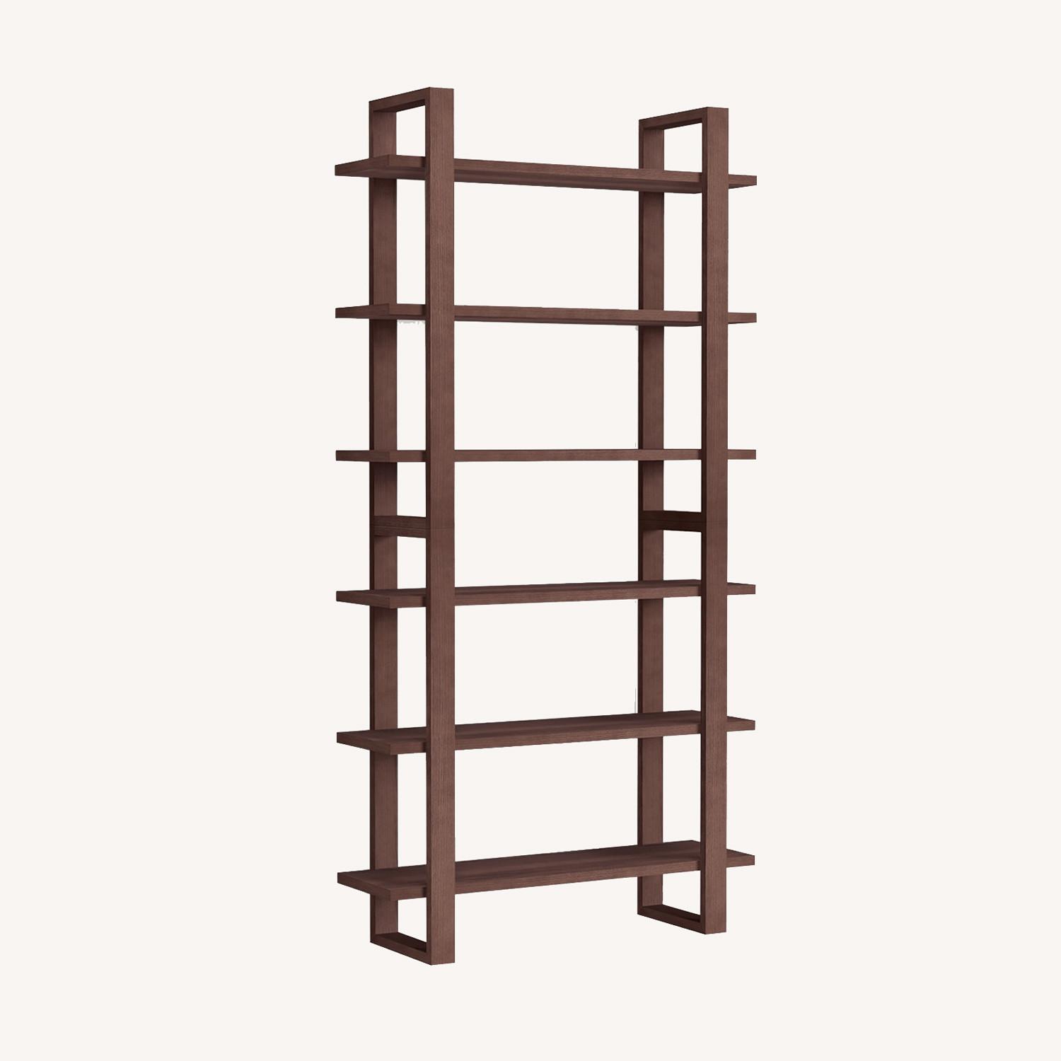 Burrow The Index Wall Shelf, Set of 2 in Walnut - AptDeco