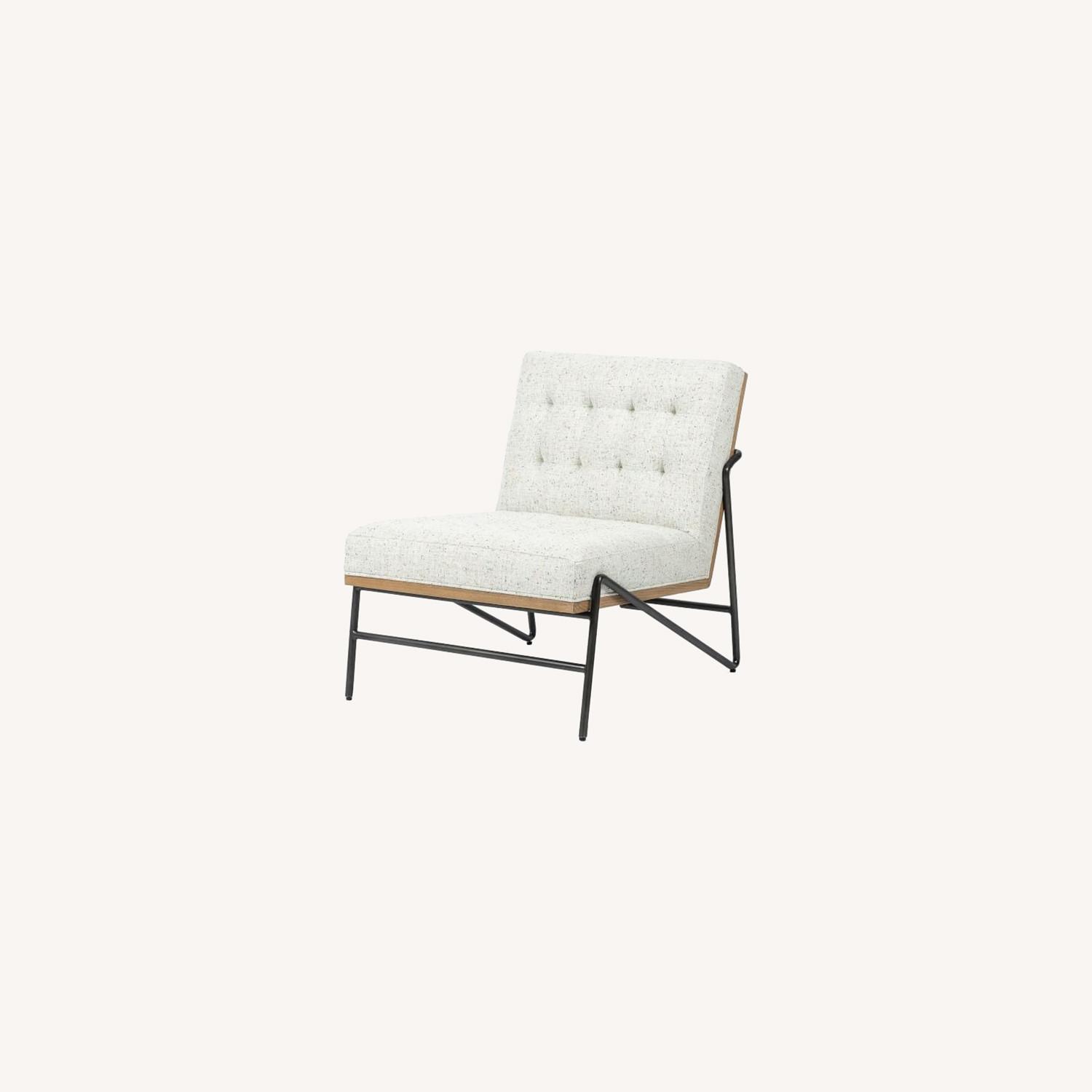 West Elm Angled Legs Chair - AptDeco