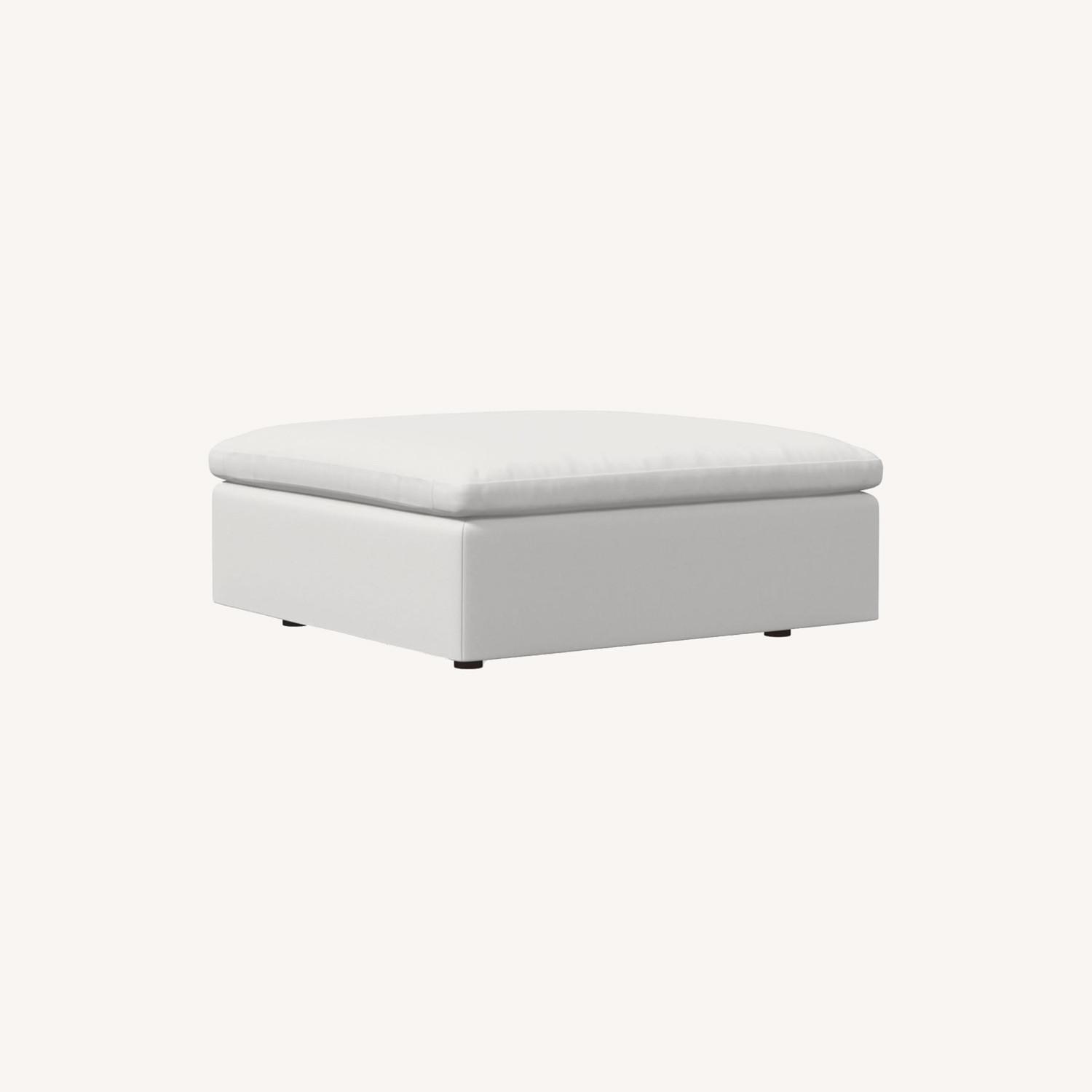 West Elm Harmony Ottoman - AptDeco