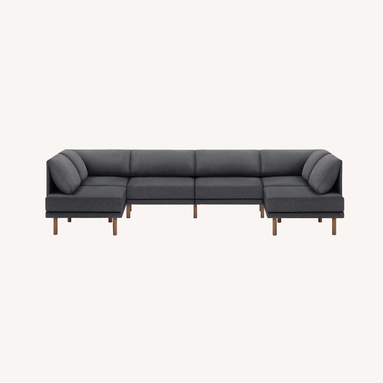 Burrow The Range 6-Piece Open U Sectional - AptDeco