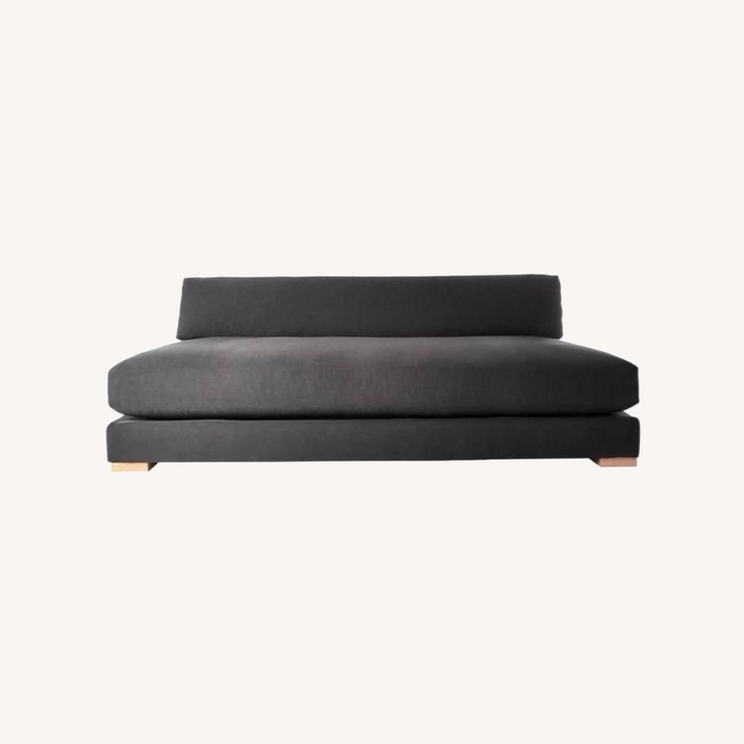 CB2 Piazza Armless Sofa - AptDeco