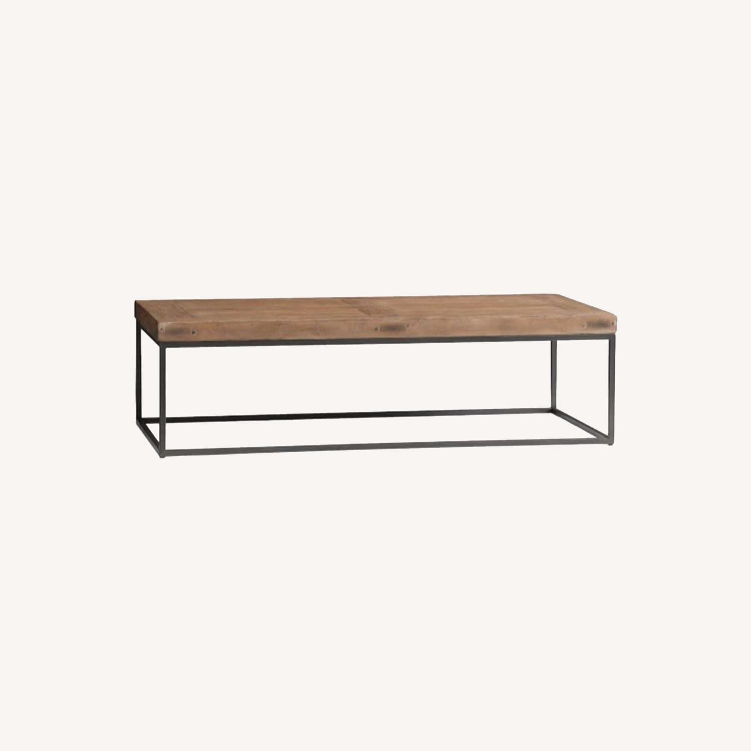 Pottery Barn Malcolm Rectangular Coffee Table - AptDeco