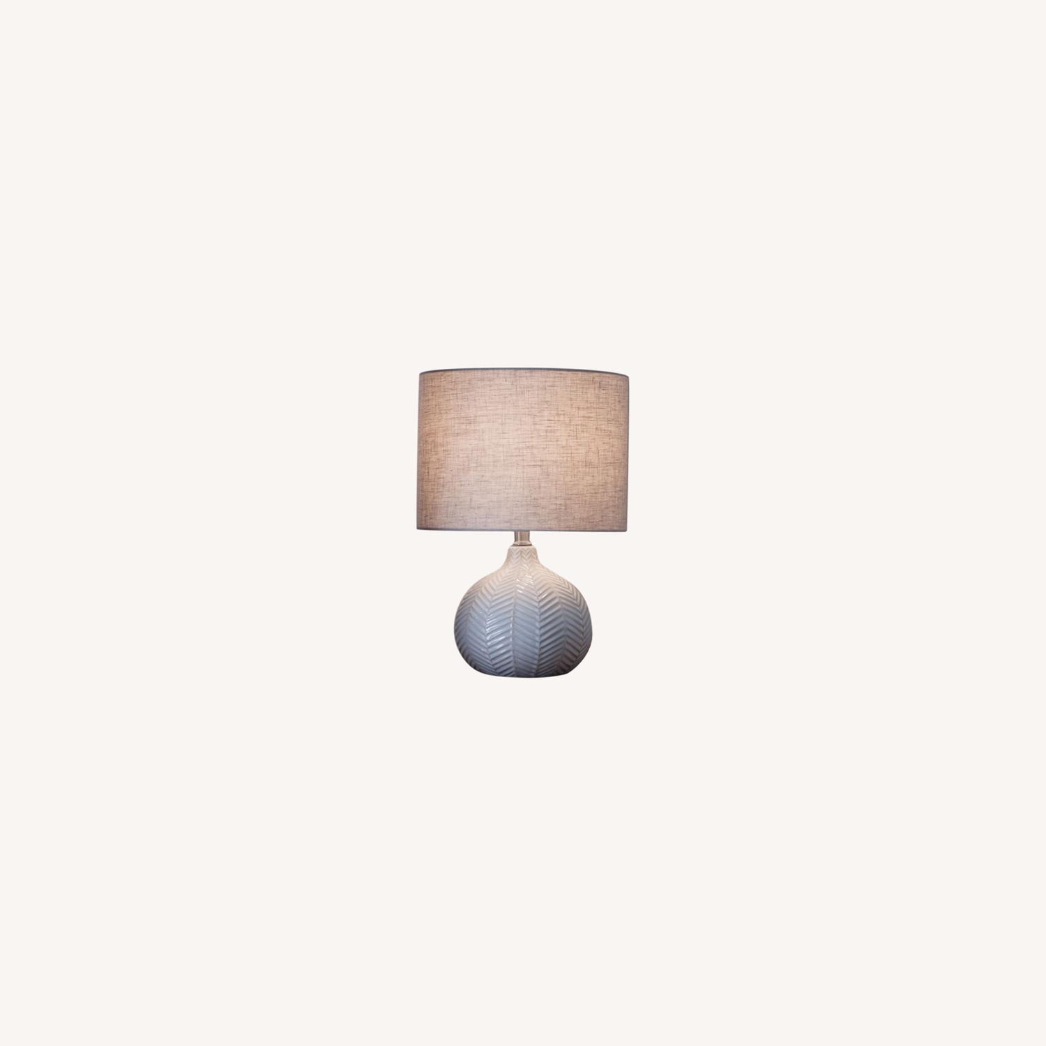 Target Textured Ceramic Accent Lamp - AptDeco