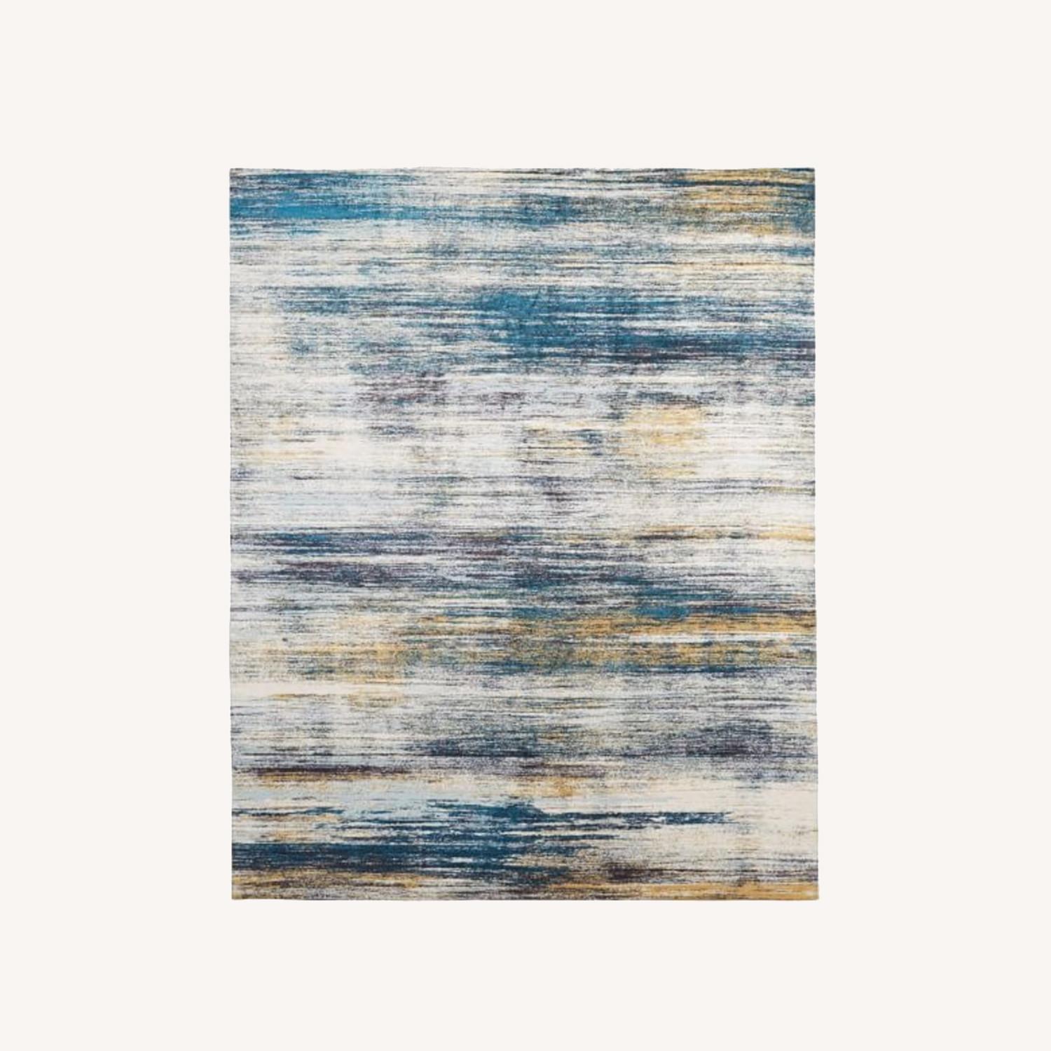 West Elm Verve Rug, 6x9, Midnight - AptDeco