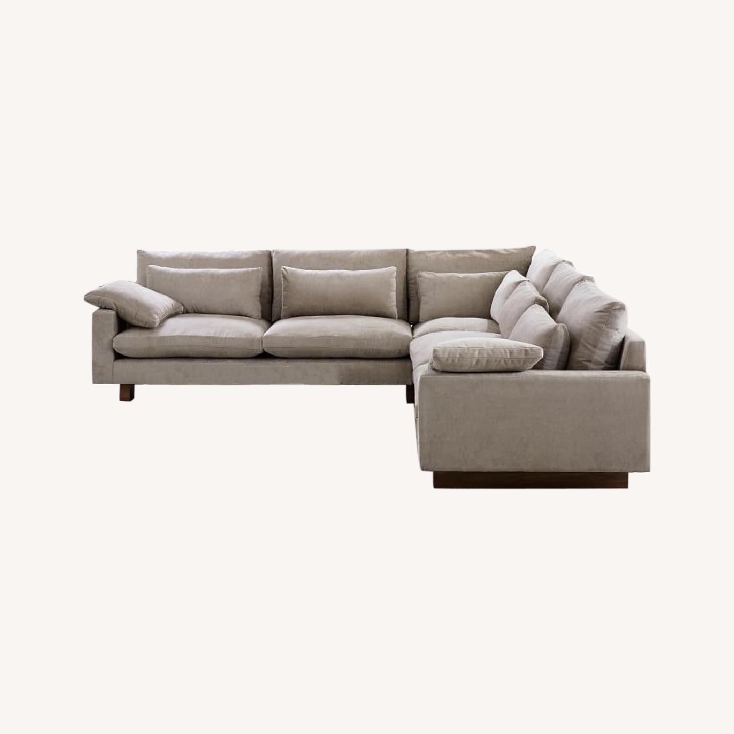 West Elm Harmony 3-Piece L-Shaped Sectional - AptDeco