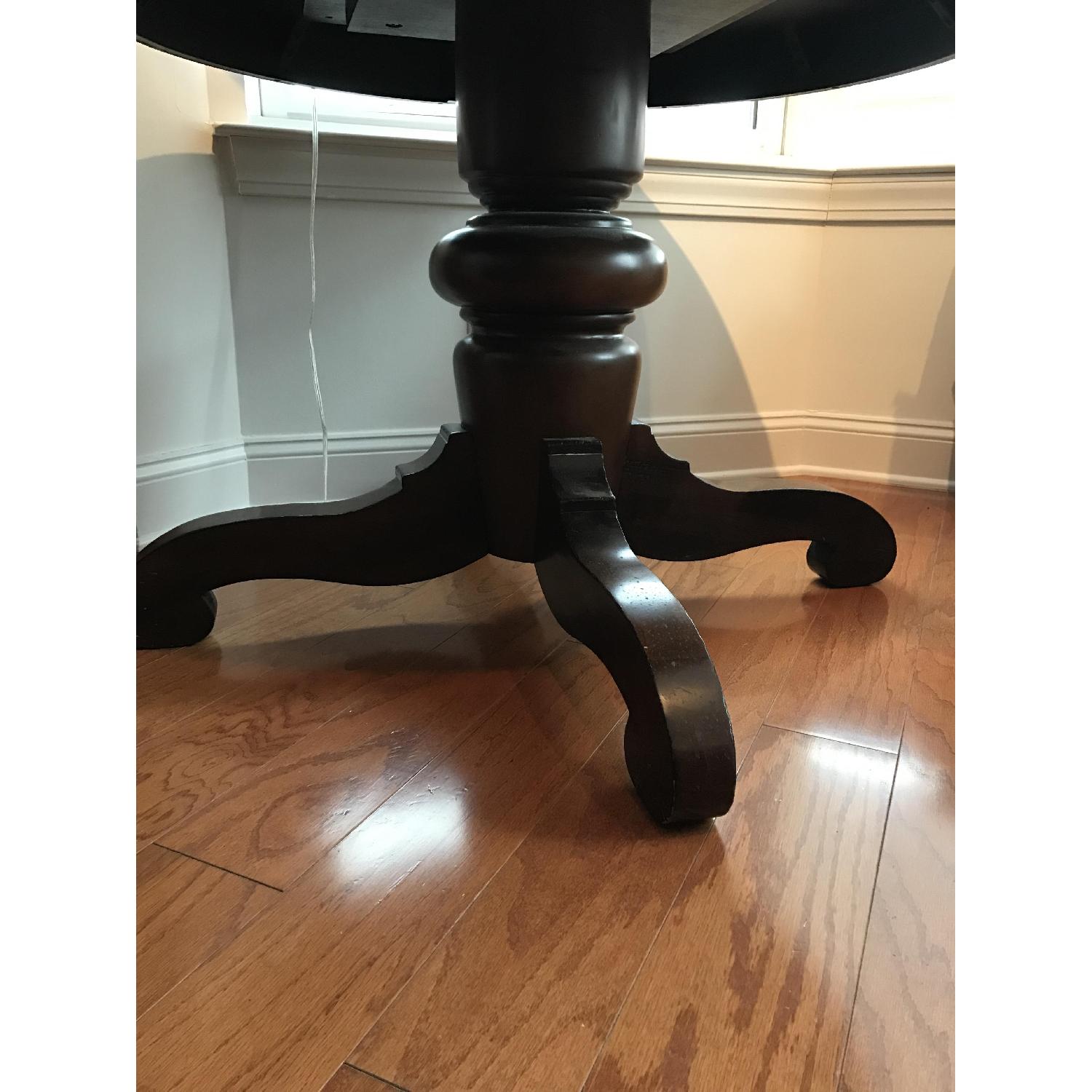 Pottery Barn Round Dining Table - AptDeco