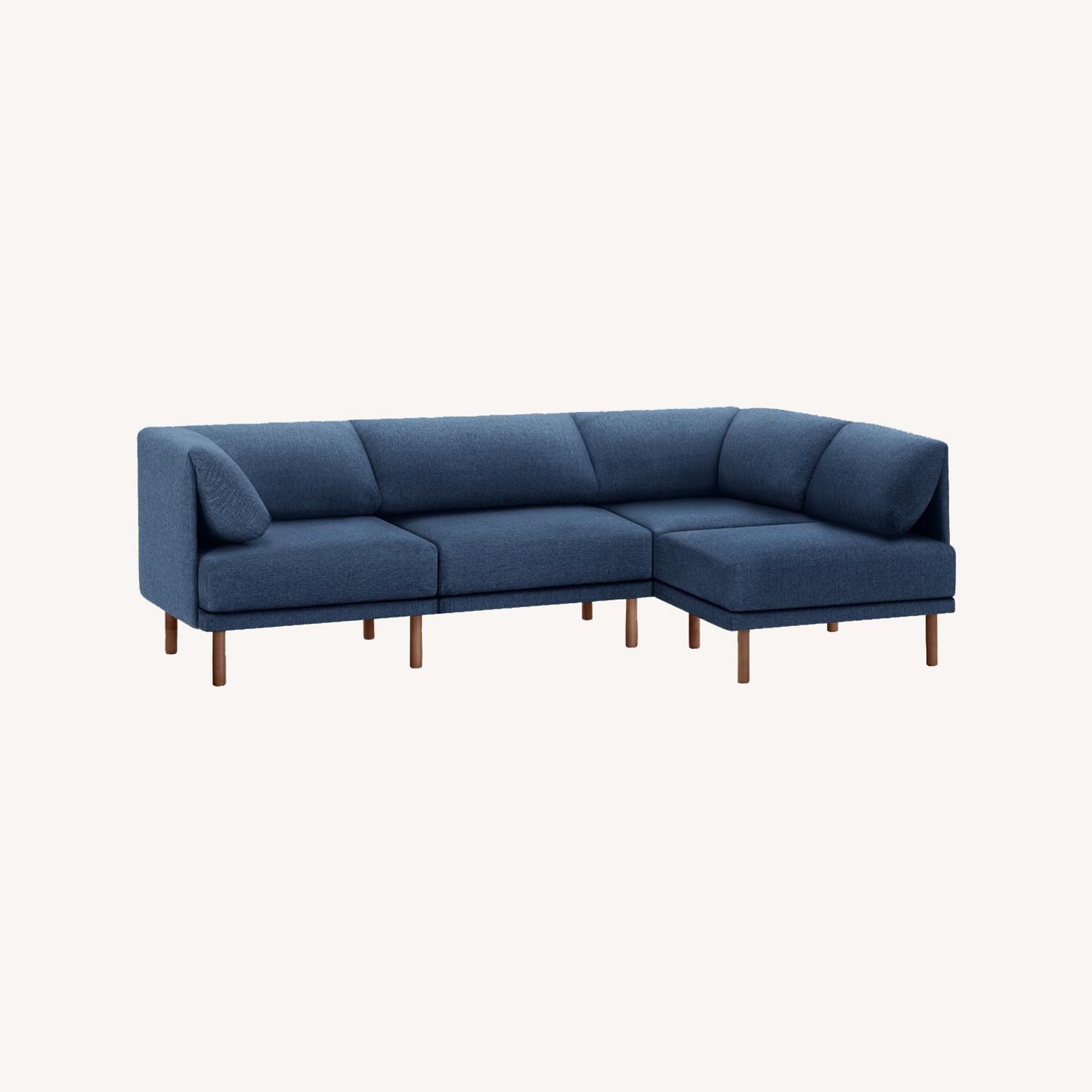 Burrow The Range 4-Piece One Arm Sectional - AptDeco