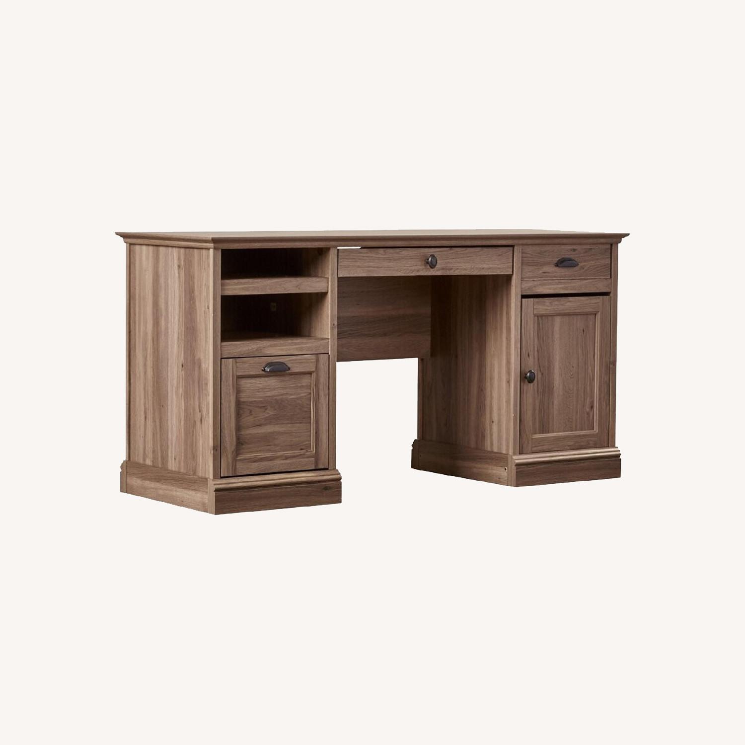 Wayfair Light Oak Desk - AptDeco