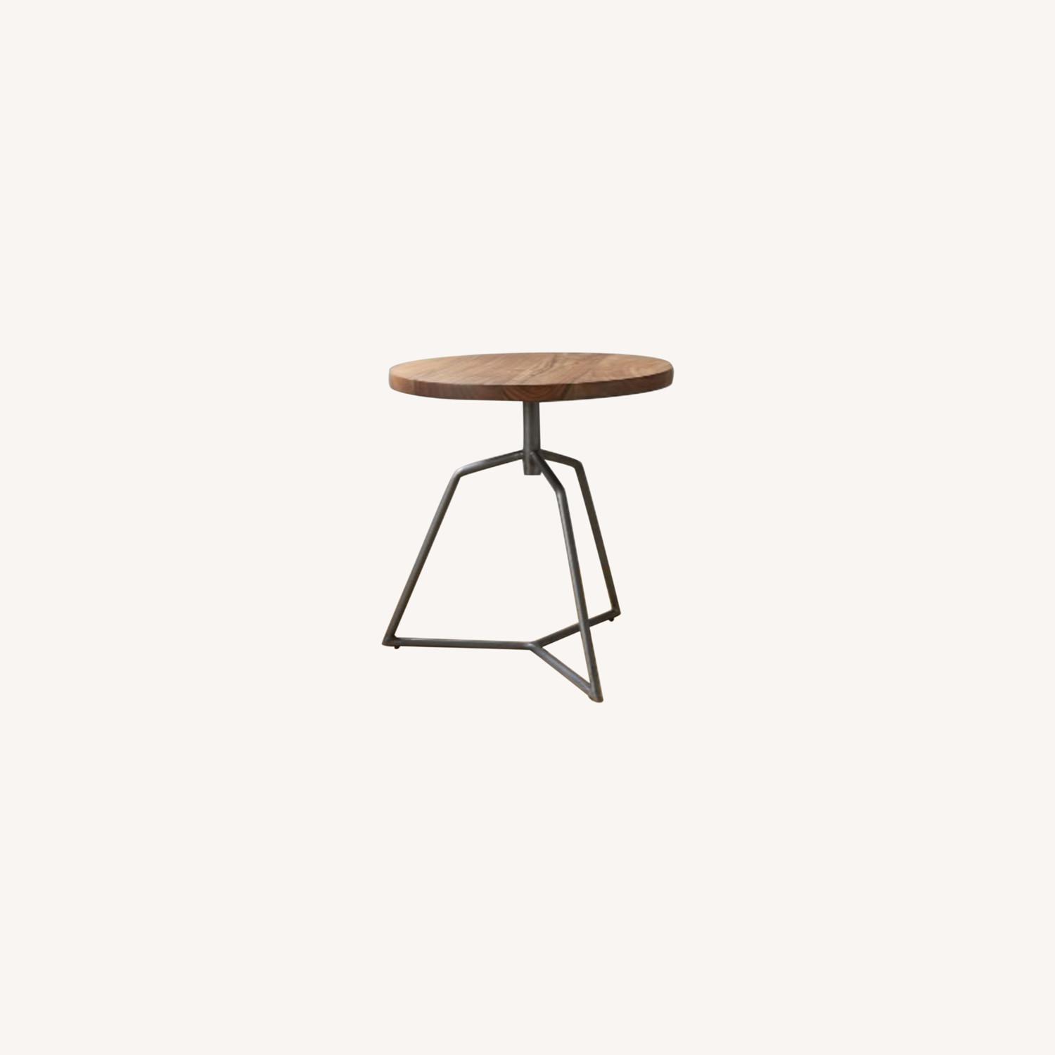 CB2 Dot Acacia Side Table - AptDeco