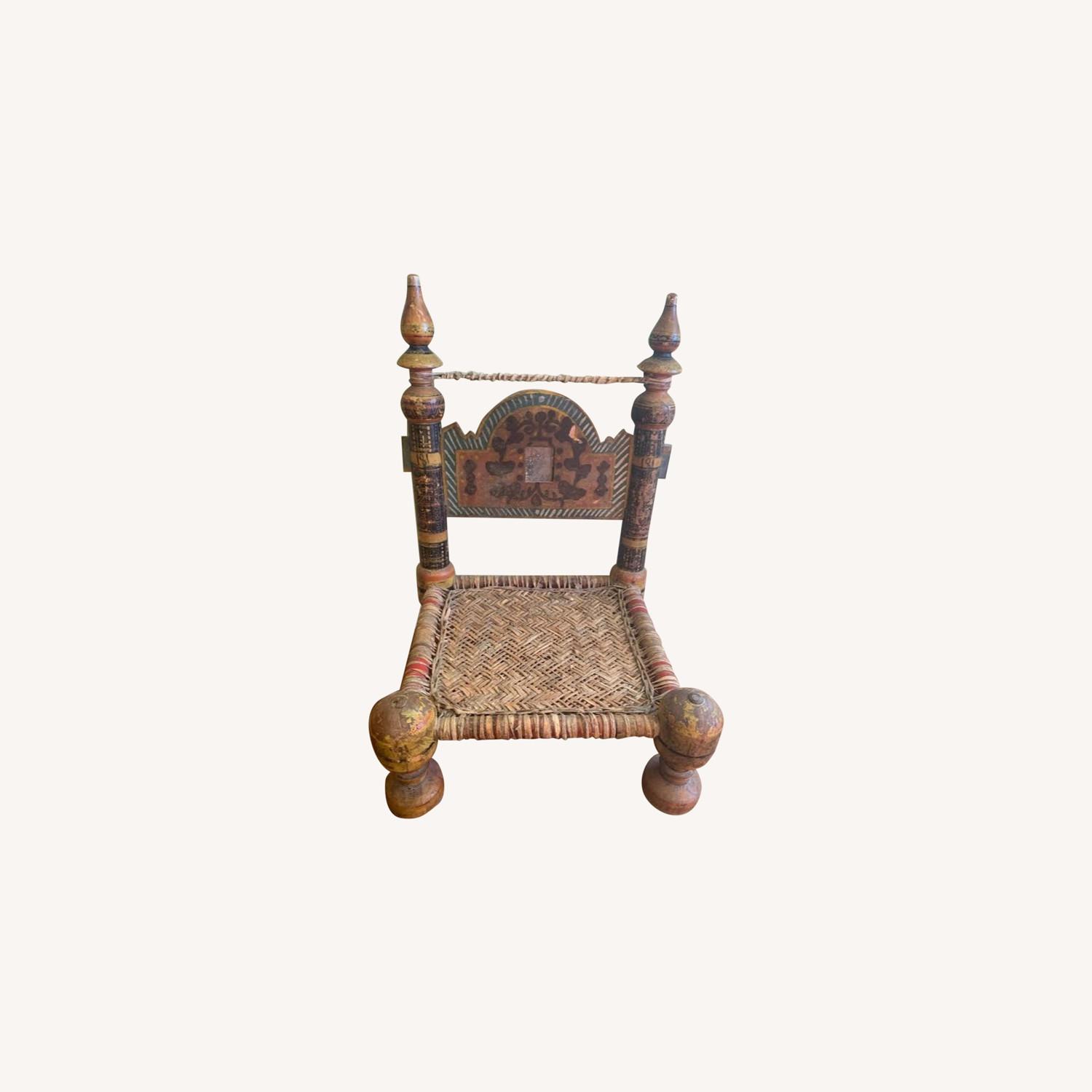 Antique Northern Pakistani Chair - AptDeco