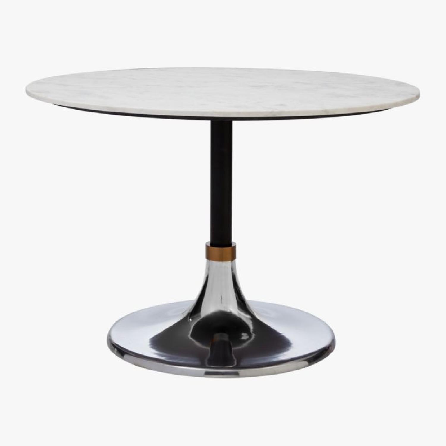 CB2 Hackney Marble Dining Table - AptDeco