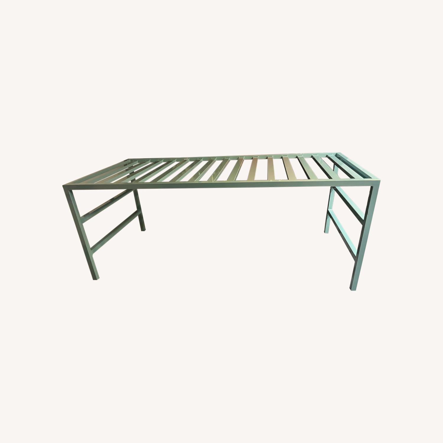 Room & Board Bower Loft Twin Bed Ocean Metal - AptDeco