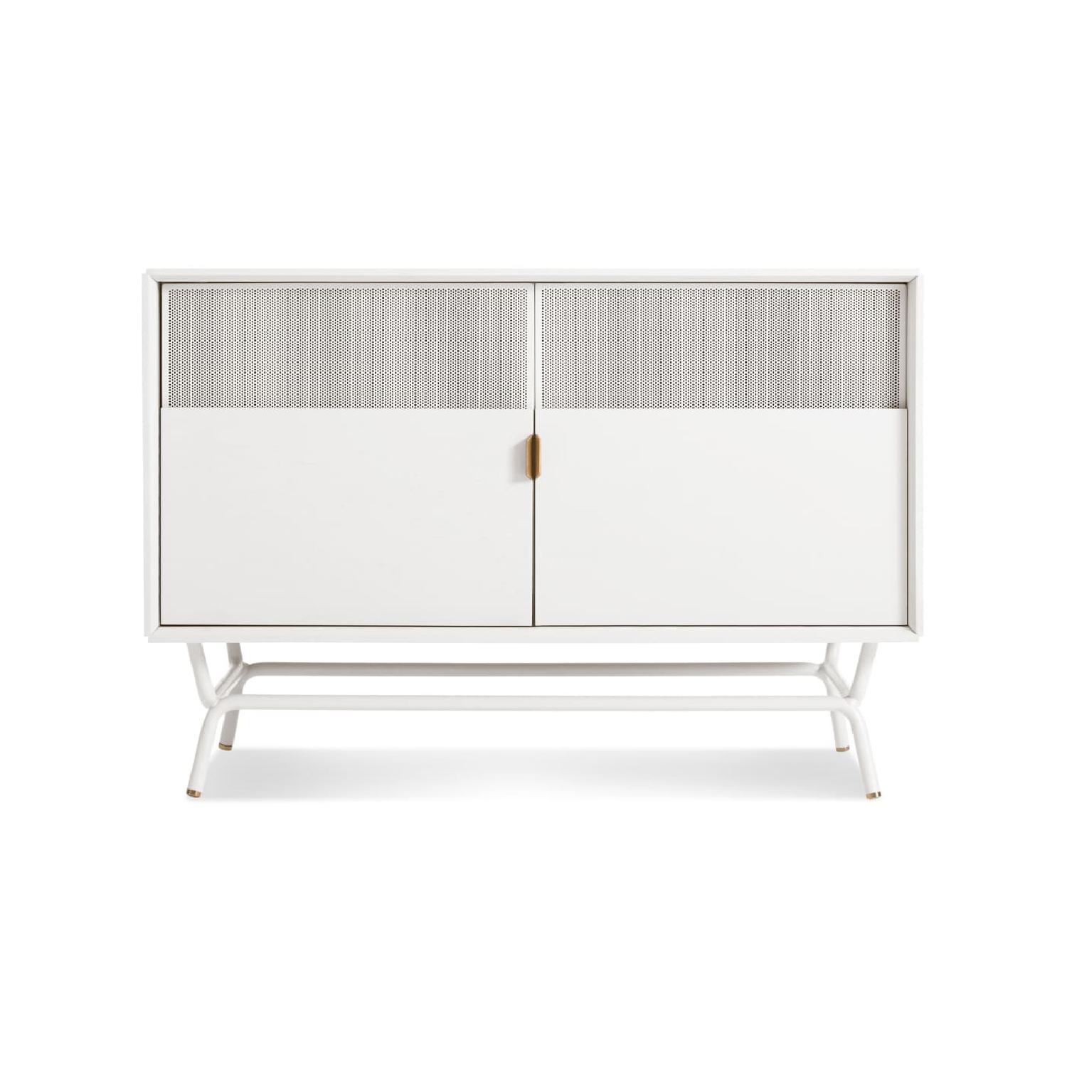 Blu Dot Dang Media Console White - AptDeco