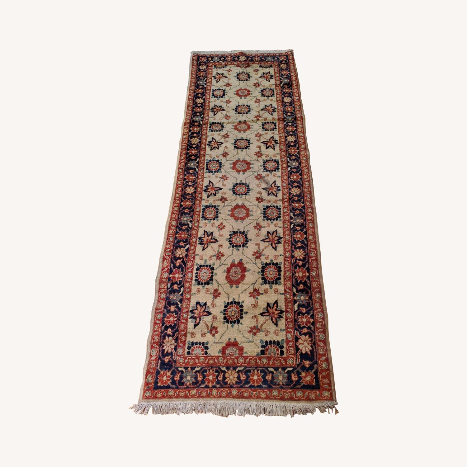 Handmade Antique Persian Runner - AptDeco