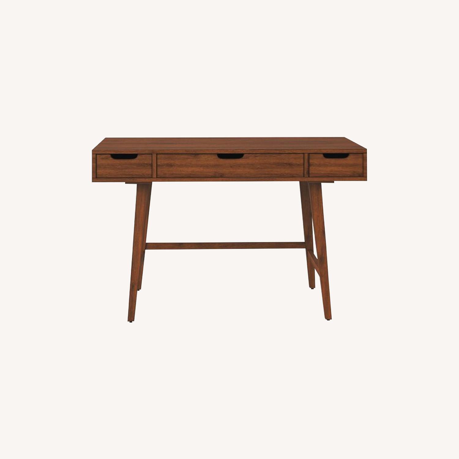 Wayfair Wooden Desk with Drawers - AptDeco