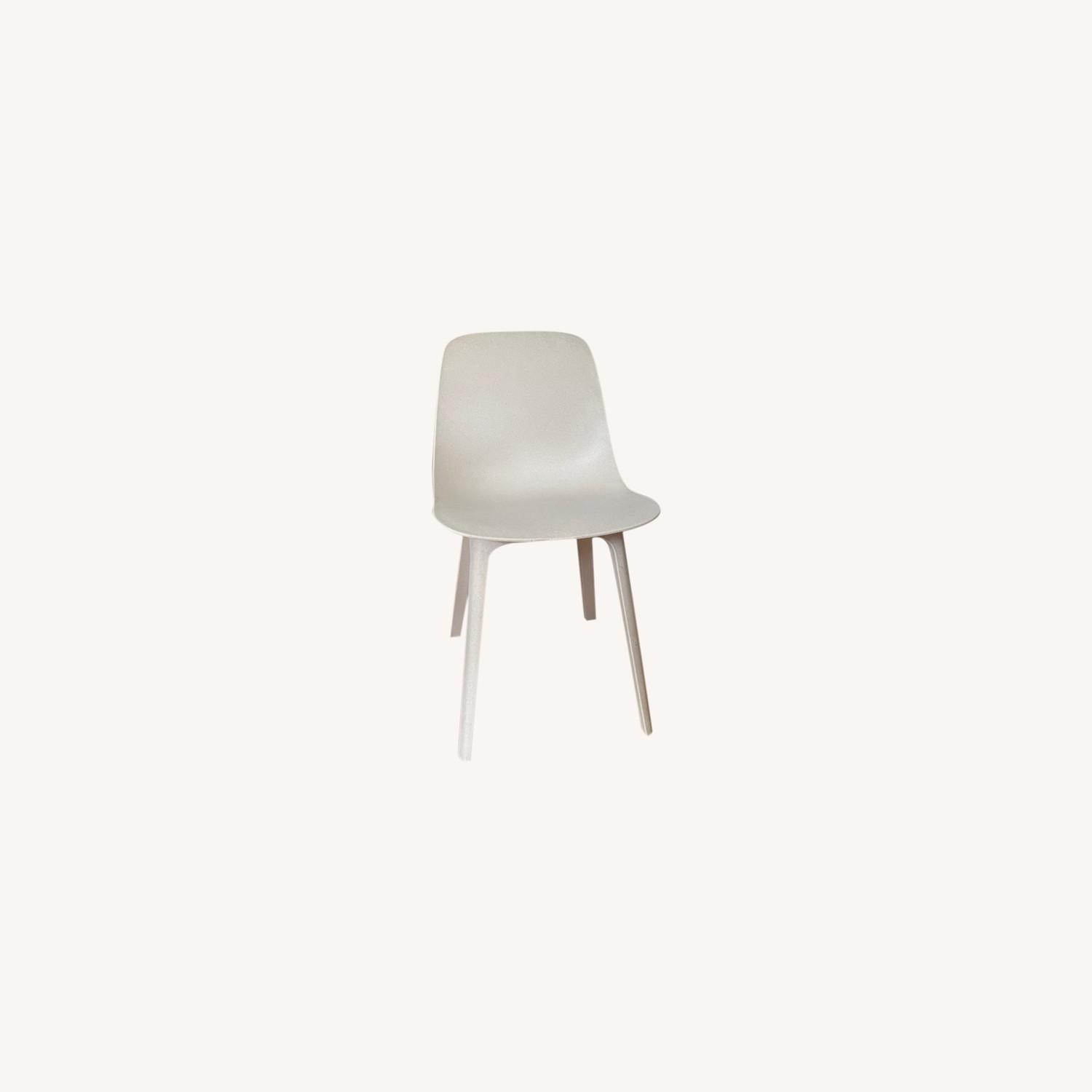 IKEA ODGER Chair (2) - Beige - AptDeco